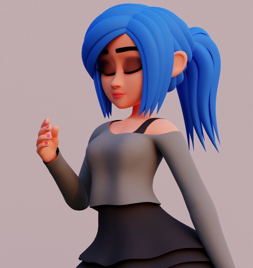 ArtStation - Lyssa Character Modeling