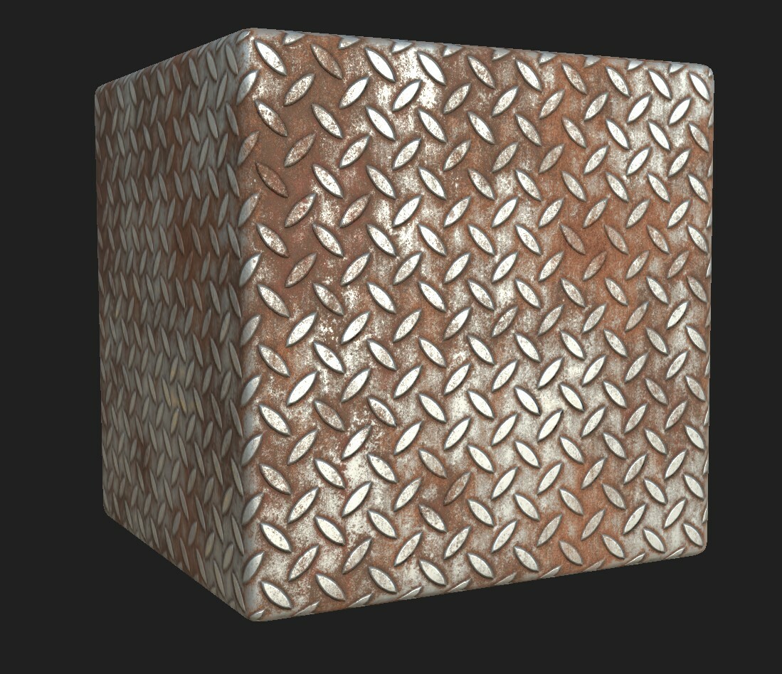 ArtStation - Metal pattern