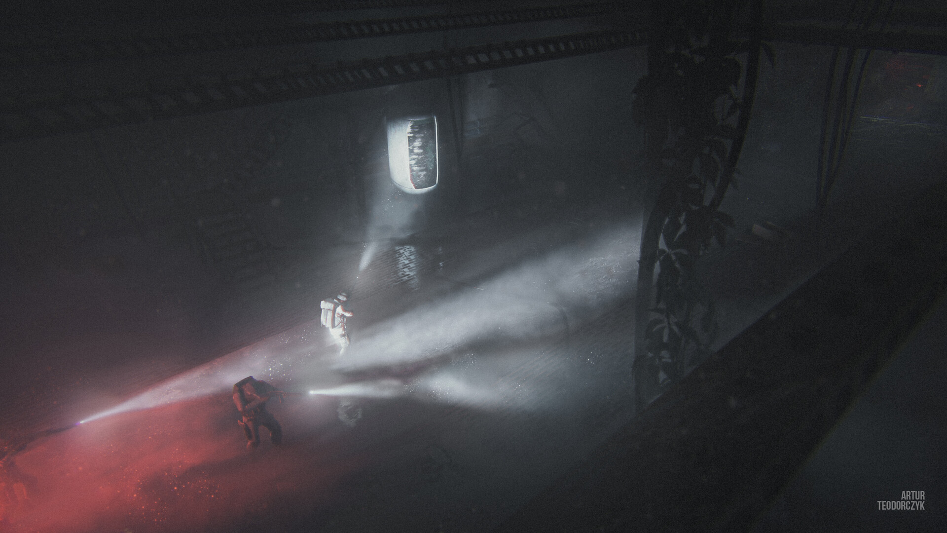 ArtStation - Destroyed Lab Exploration