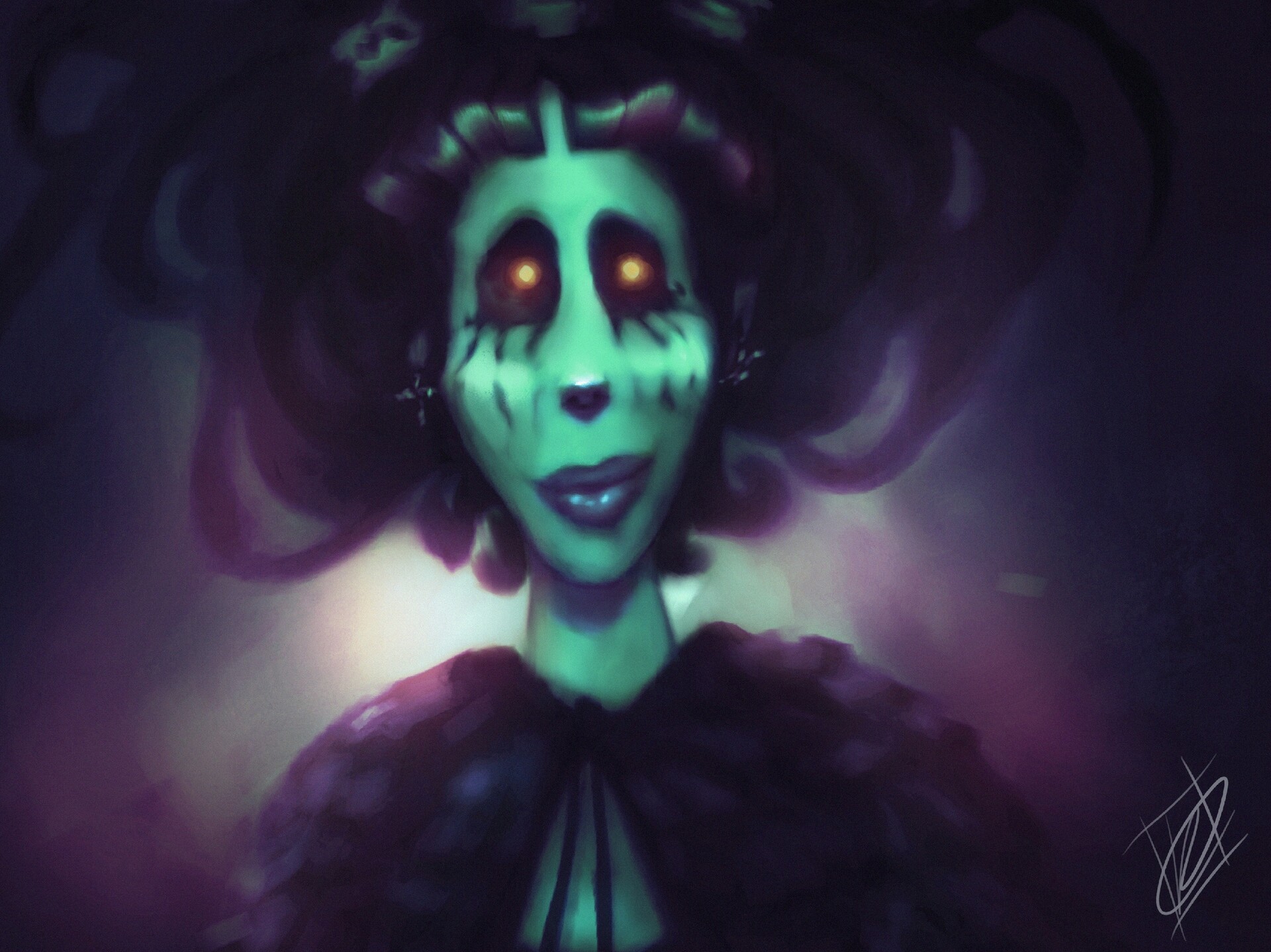 ArtStation - Green widow