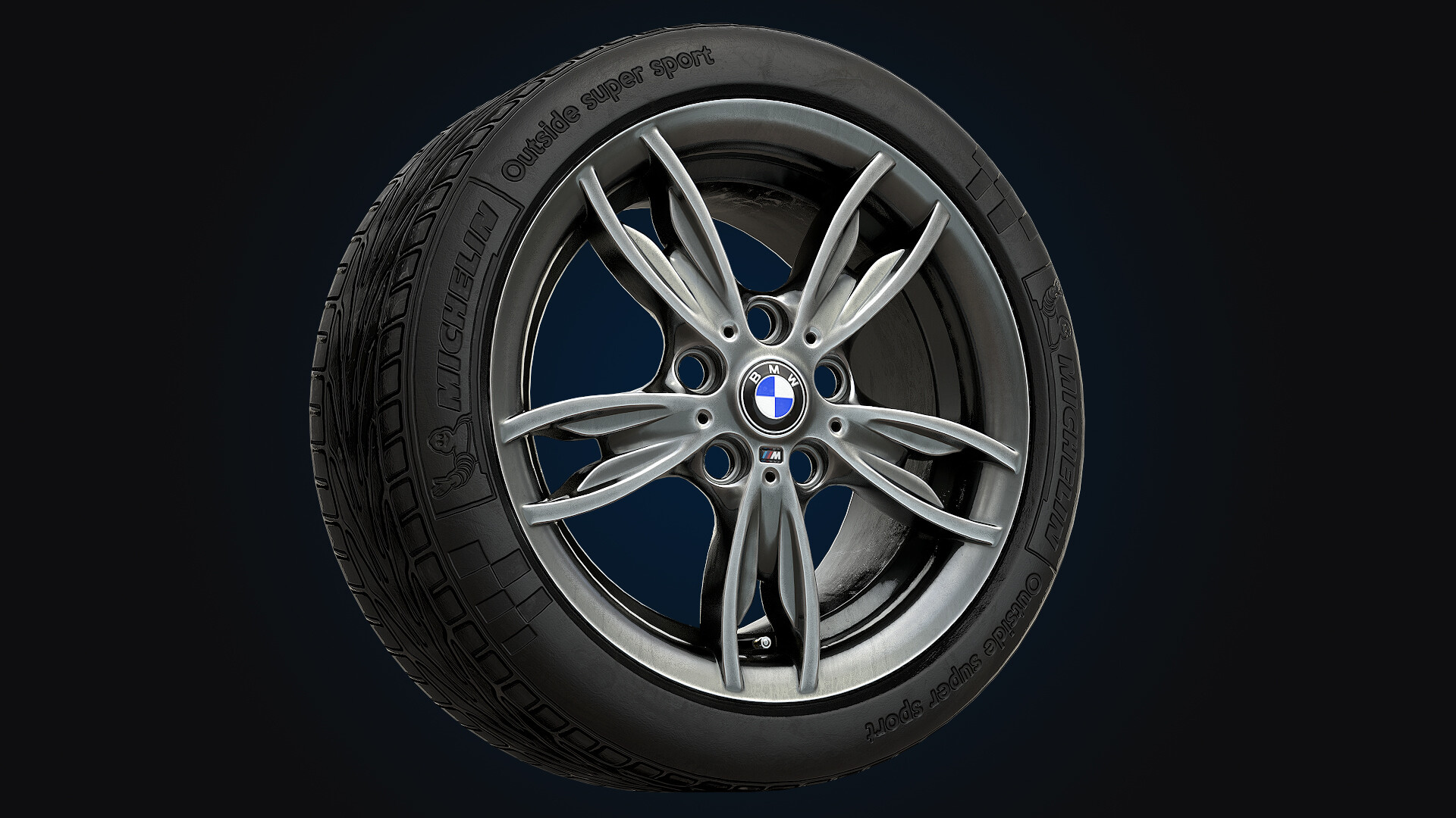 ArtStation - BMW wheel