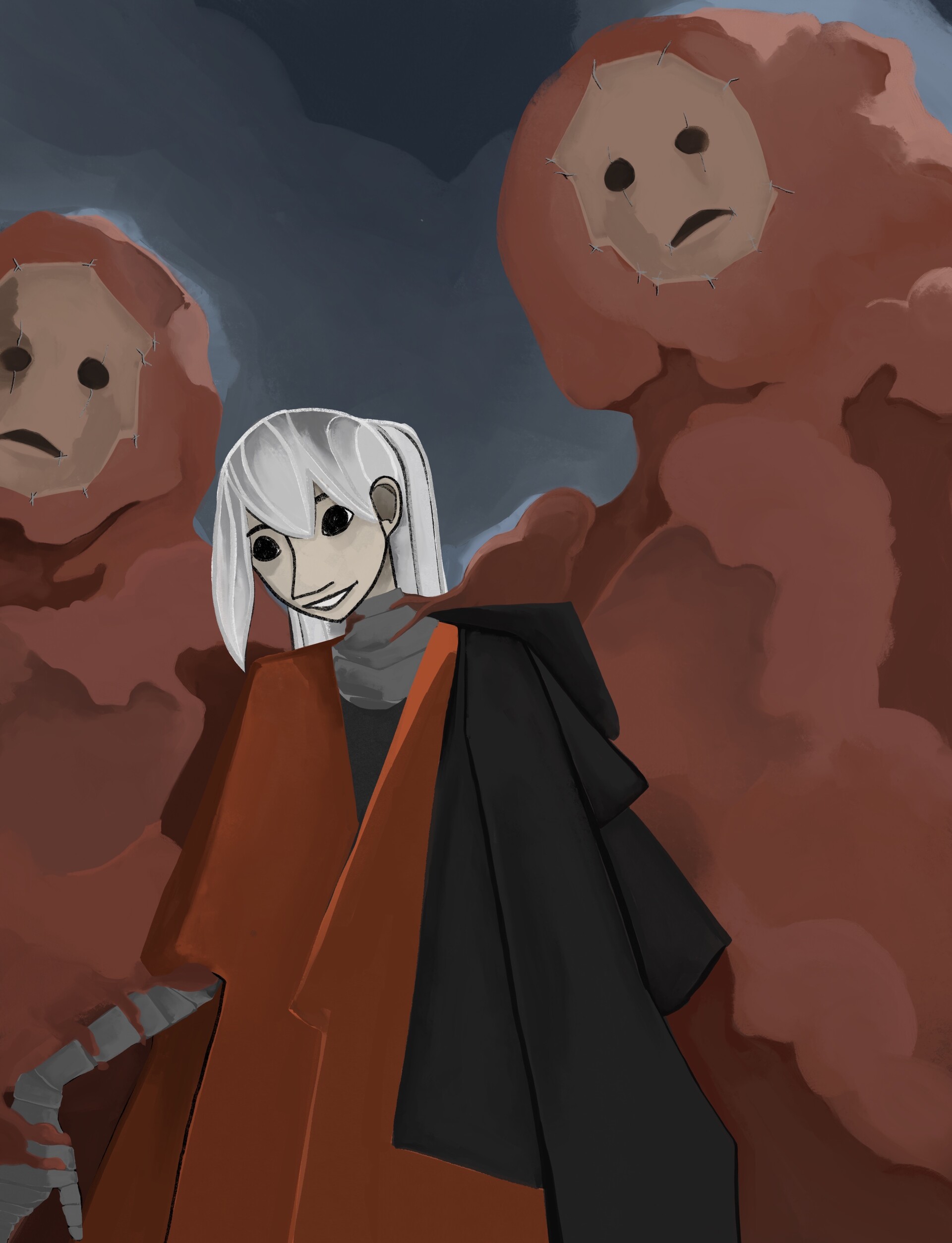 ArtStation - Smoke creatures