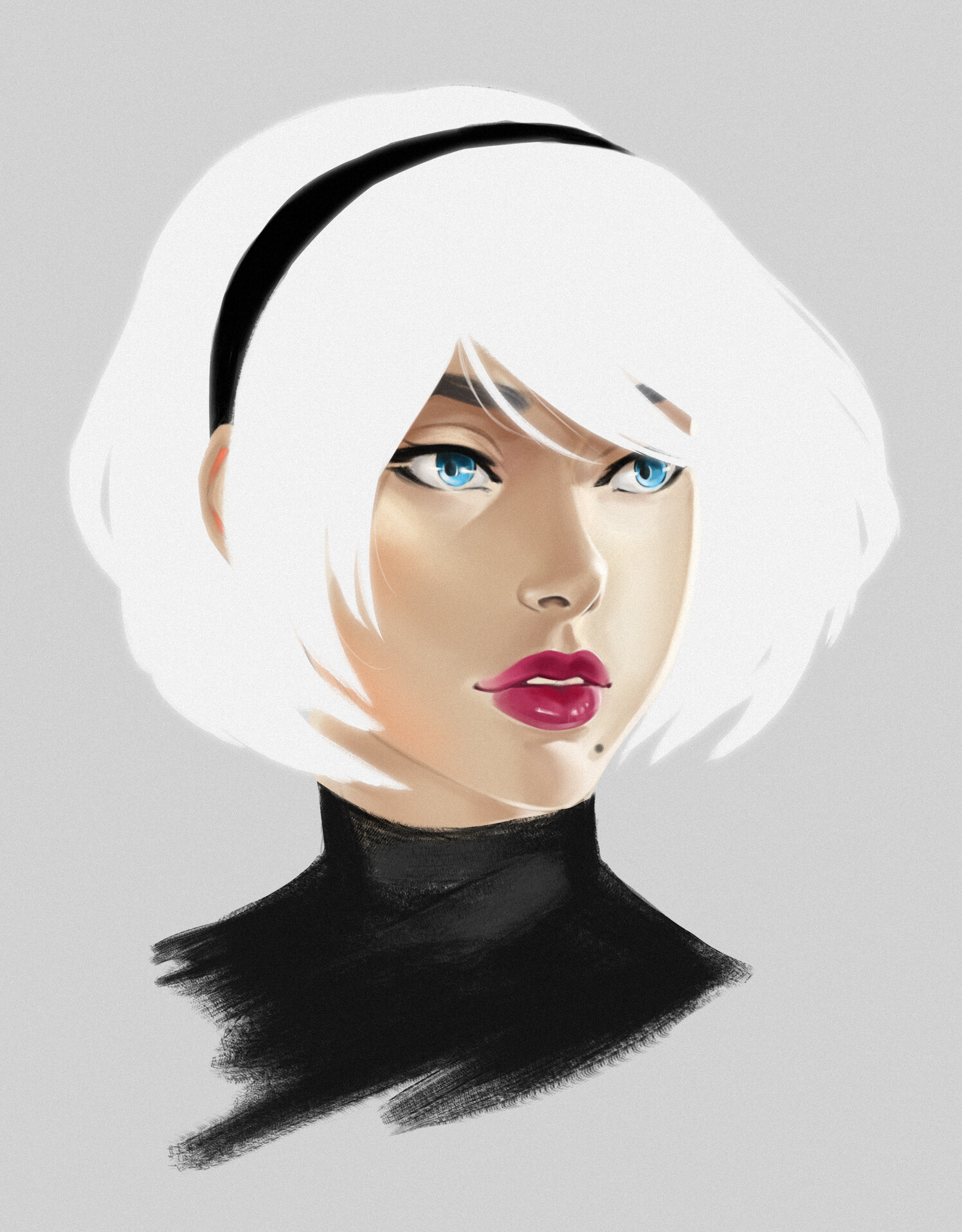 ArtStation - 2b portrait