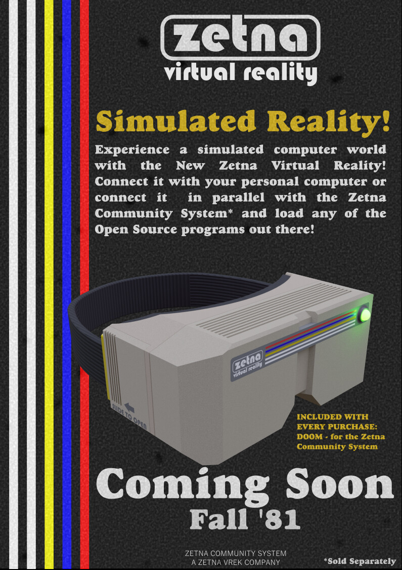 Hector Cervantes - Zetna Virtual Reality magazine promo