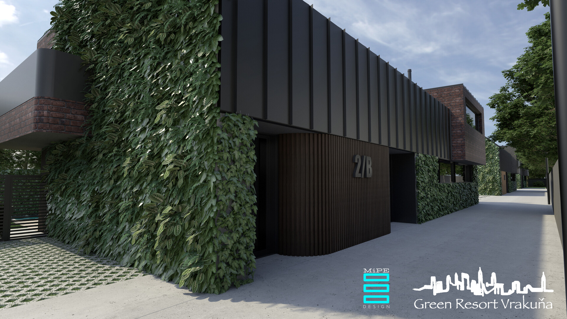 MIPE DESIGN - Architectural visuliazation of modern houses