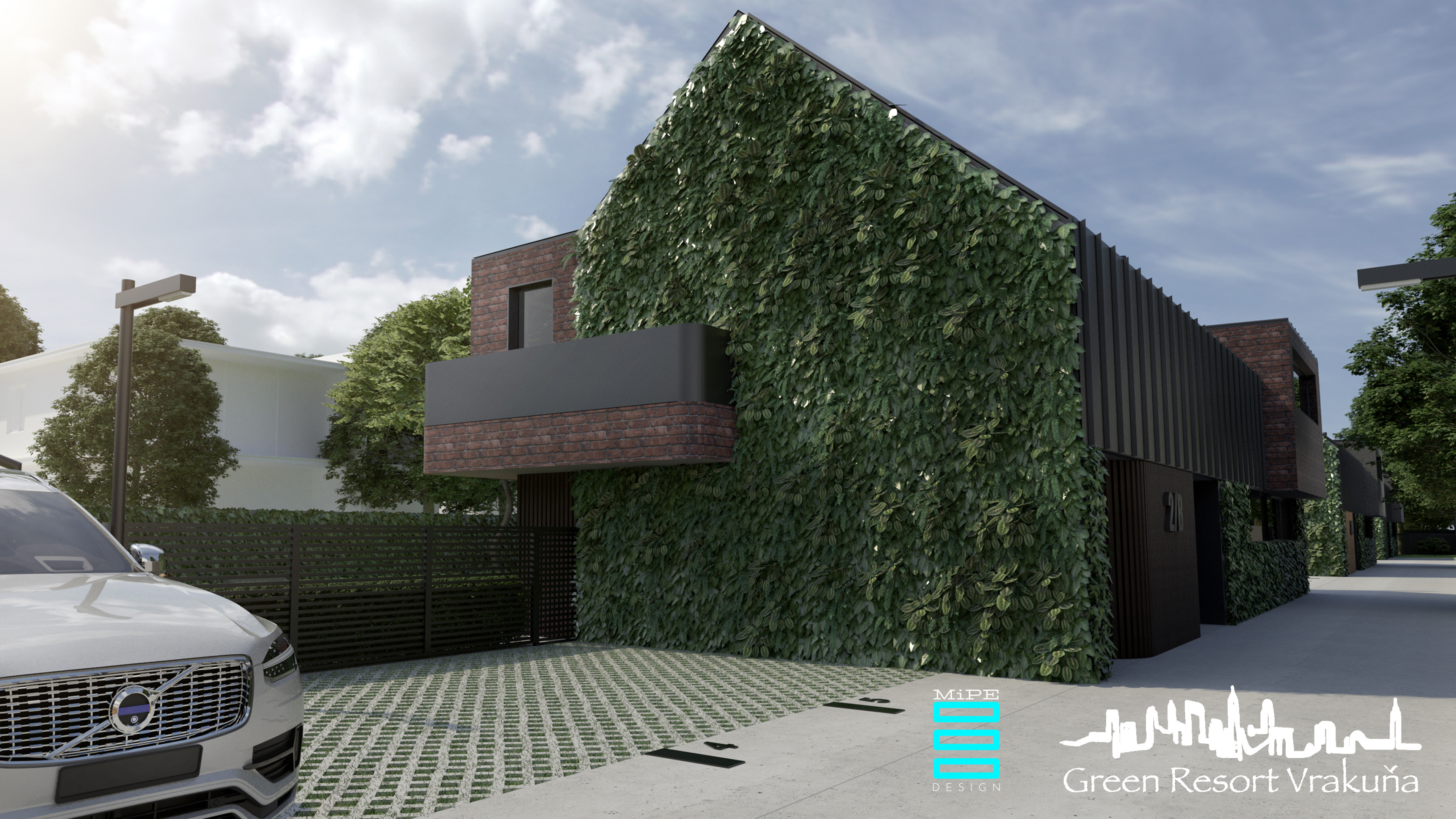 MIPE DESIGN - Architectural visuliazation of modern houses