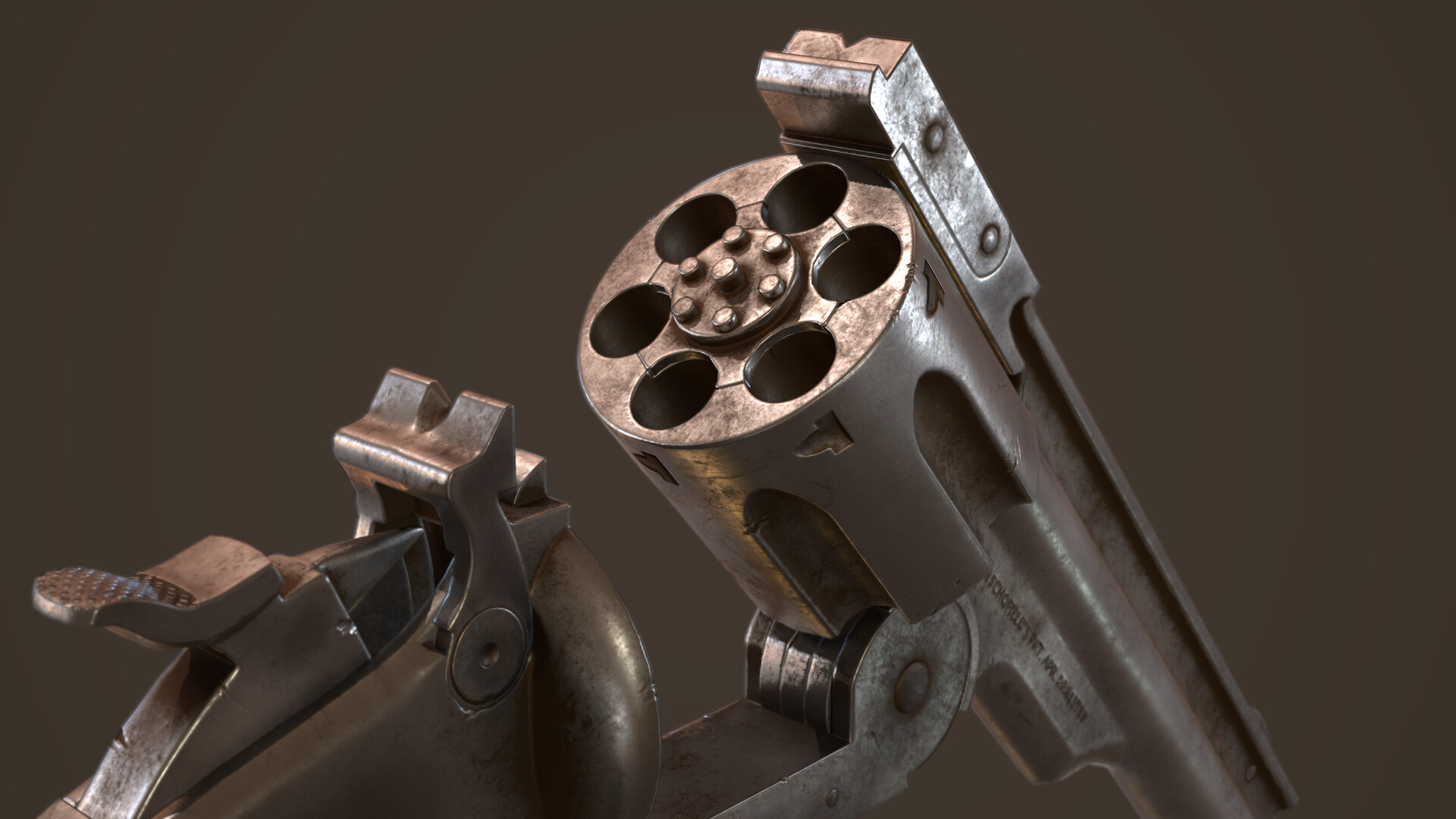 Amon Kalagin - Smith & Wesson Model 3 Schofield Revolver