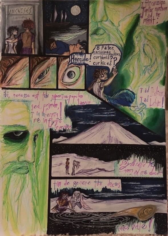 ArtStation - Scene from the Aeneid