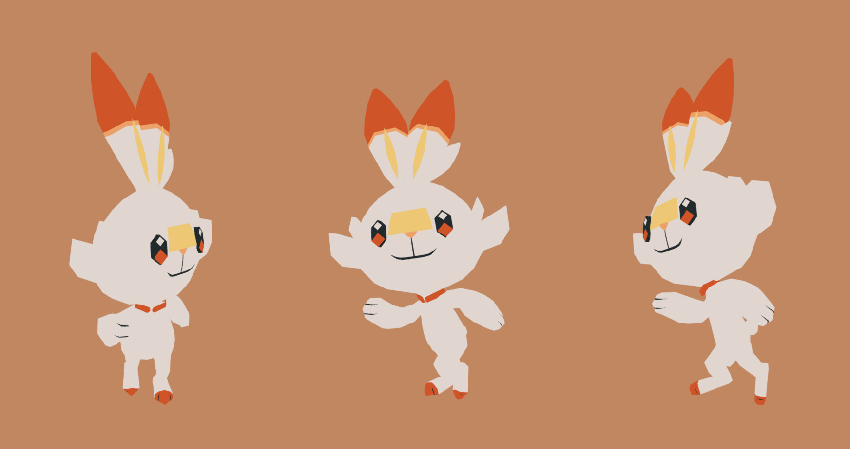 ArtStation - Pokémon: Scorbunny