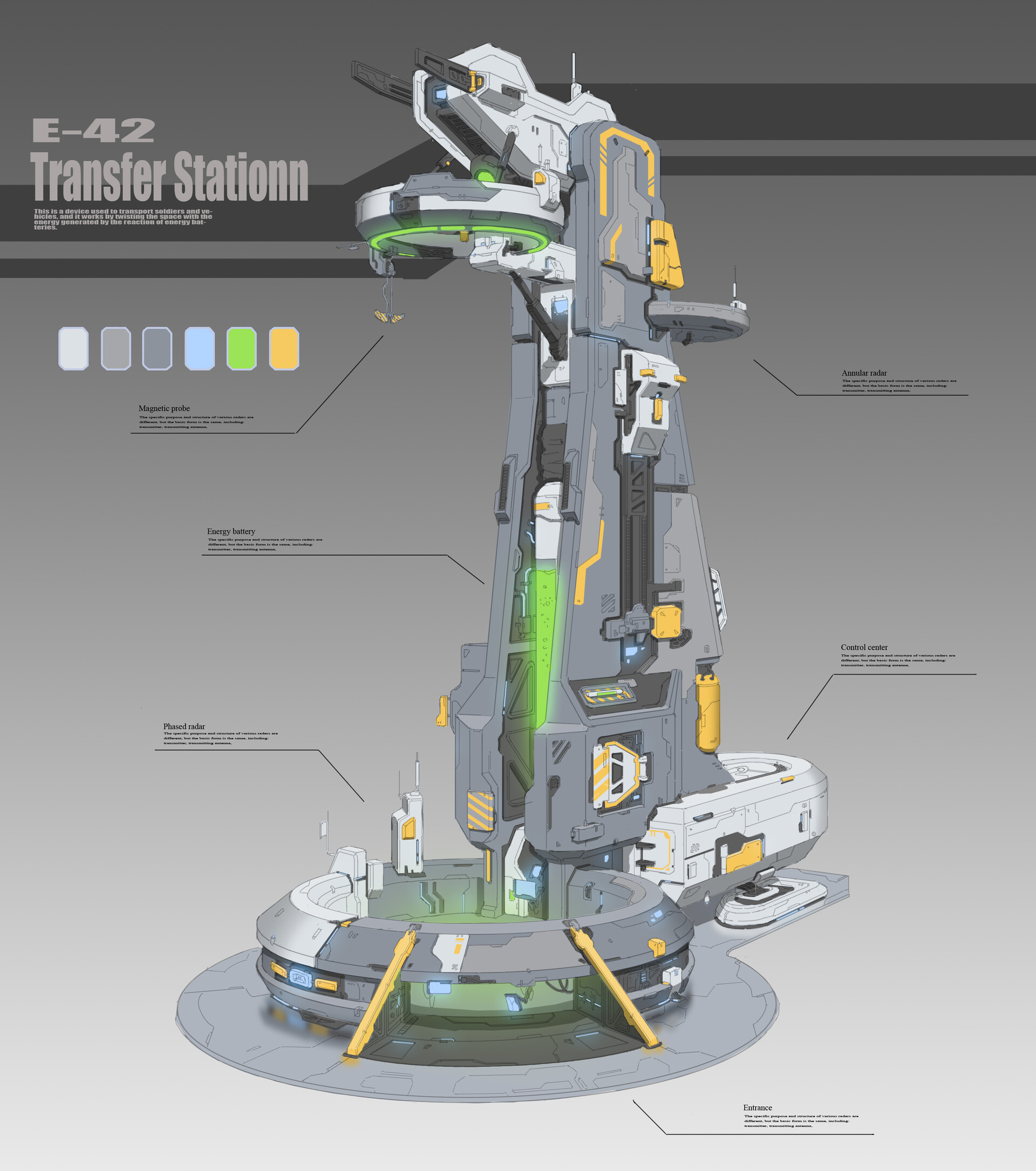 ArtStation - Transfer Station
