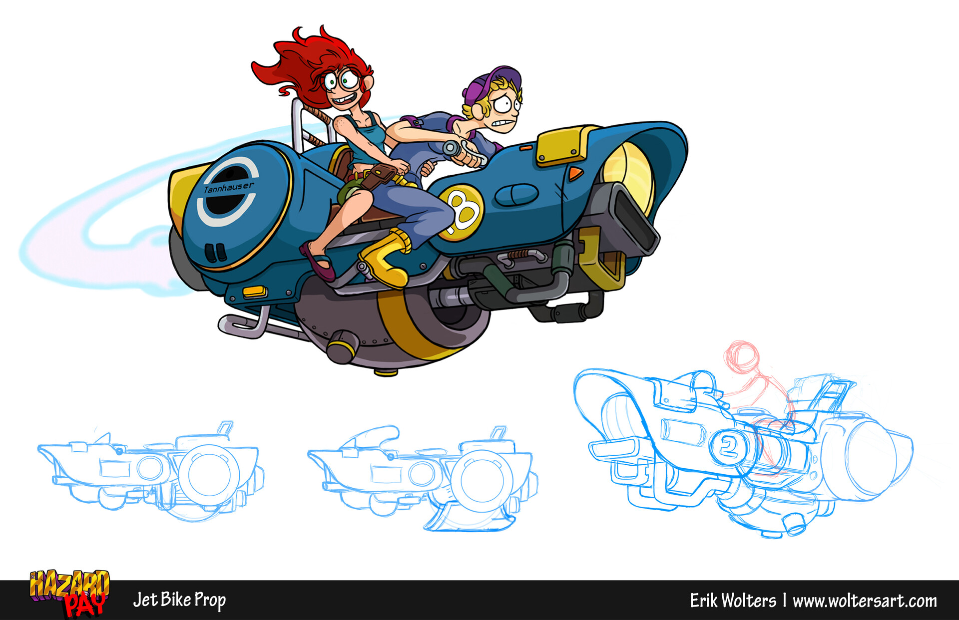 ArtStation - Jet Bike Prop