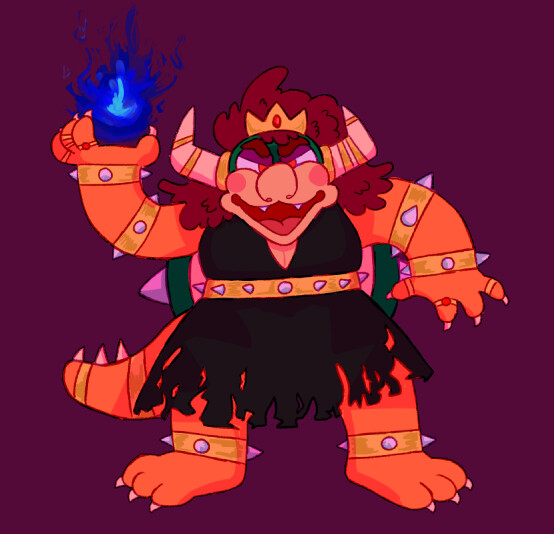 ArtStation - bowsette reimagine