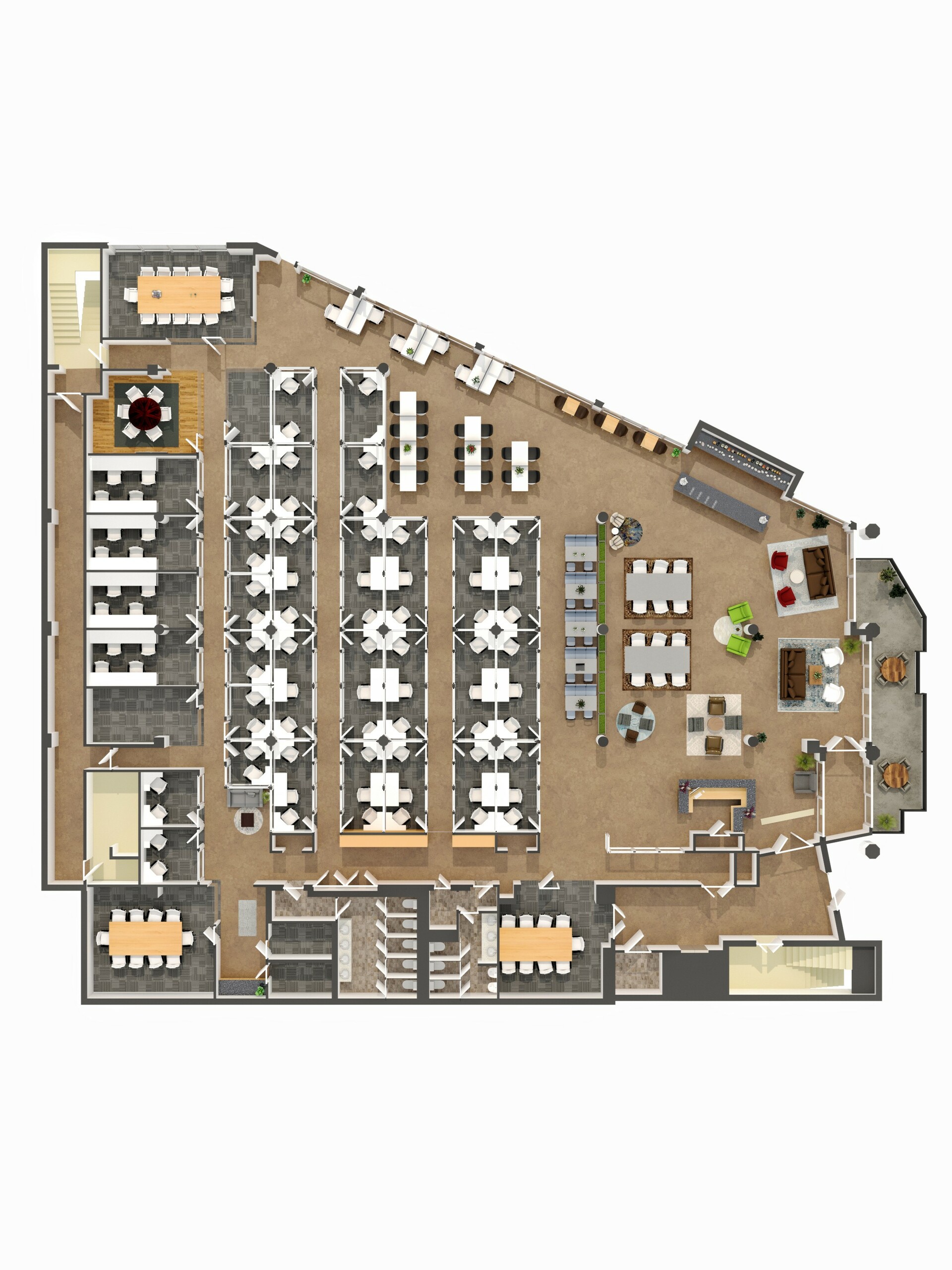 ArtStation - 3D FLOOR PLAN RENDERING FOR REAL ESTATE AGENTS