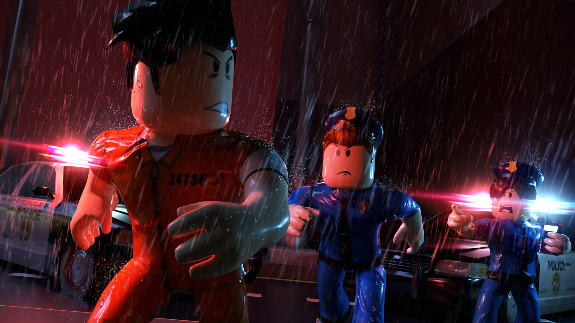 ArtStation - 4 Player Police Tycoon