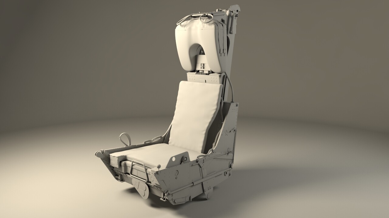 ArtStation - Phantom F4 Ejection seat