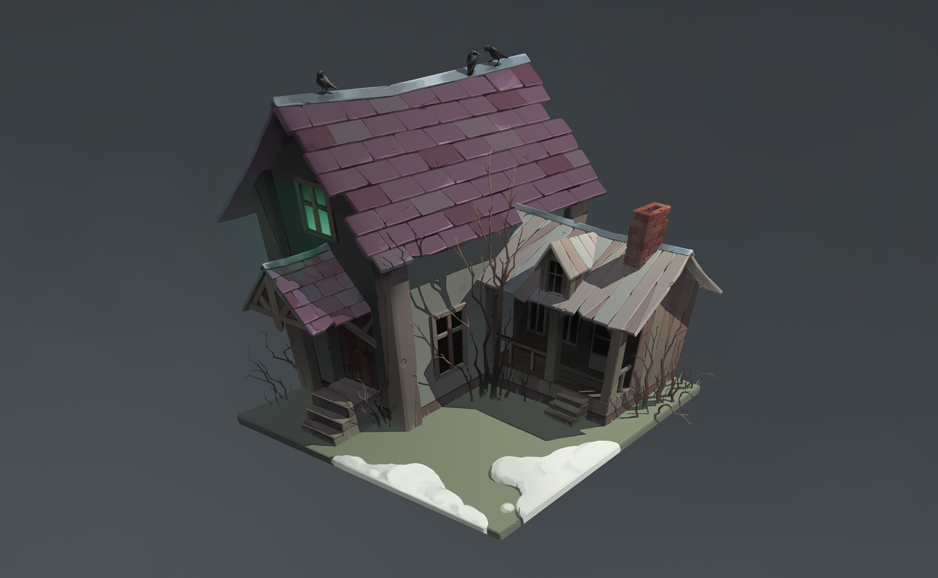 ArtStation - Grim House