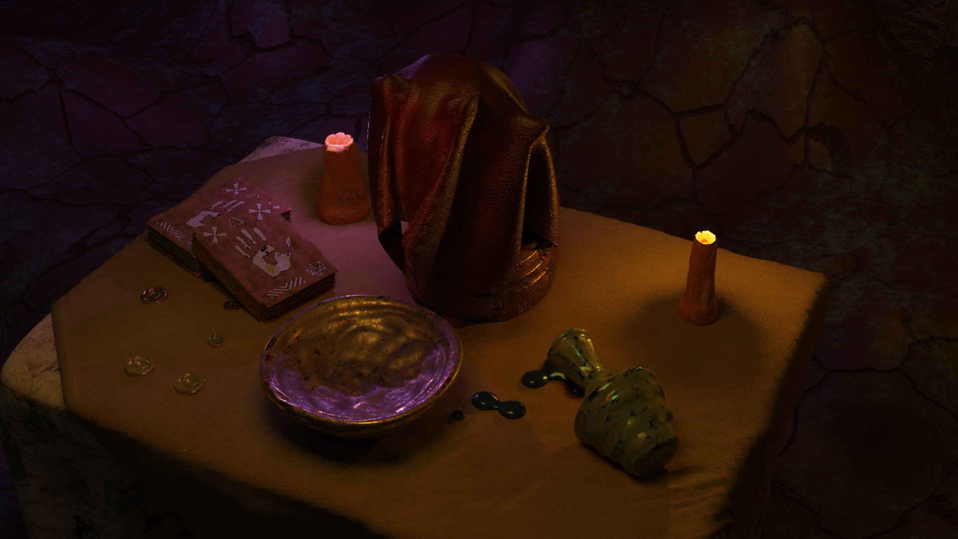 ArtStation - Demon Cave