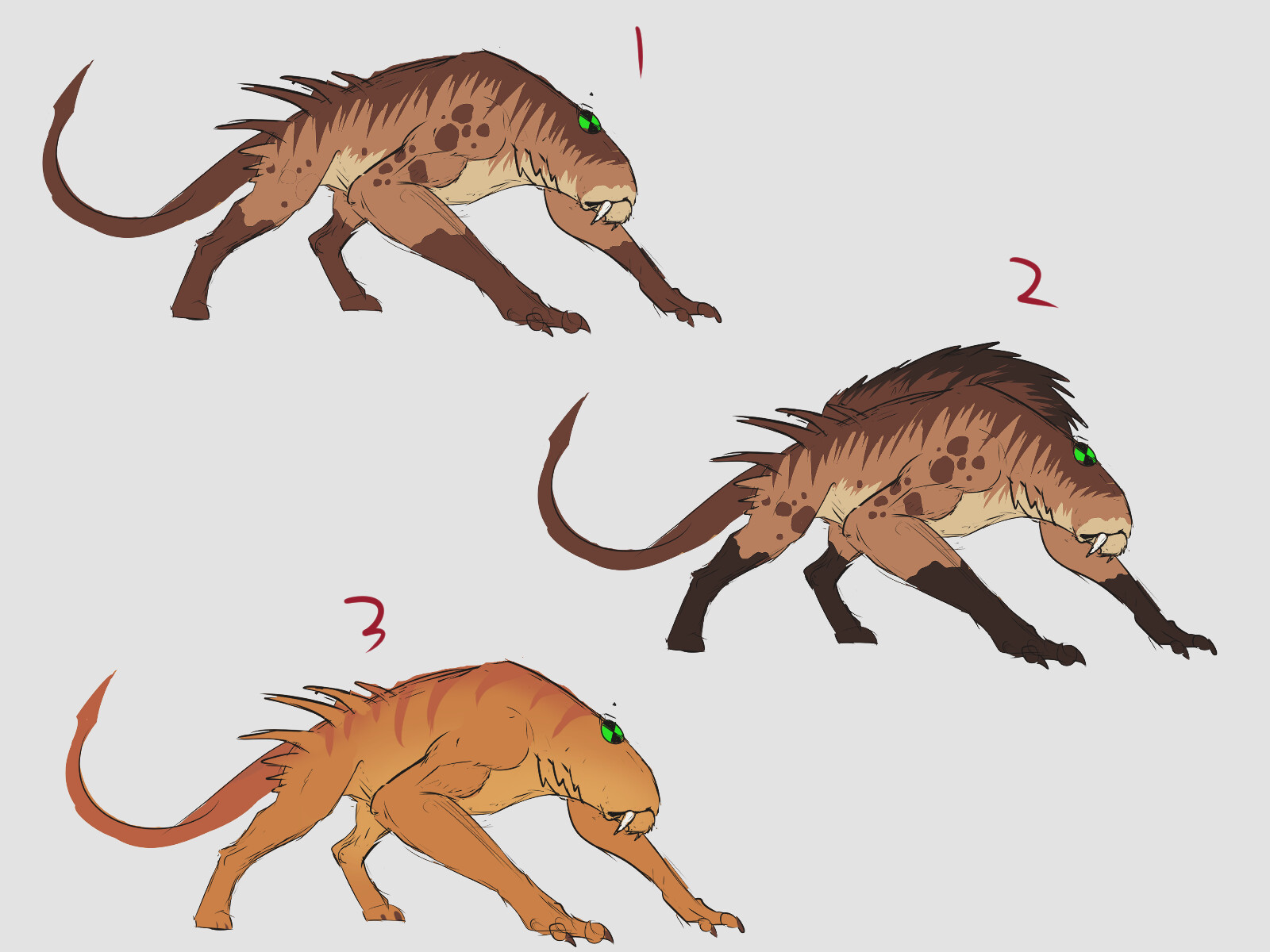 ArtStation - Wildmutt Sketches