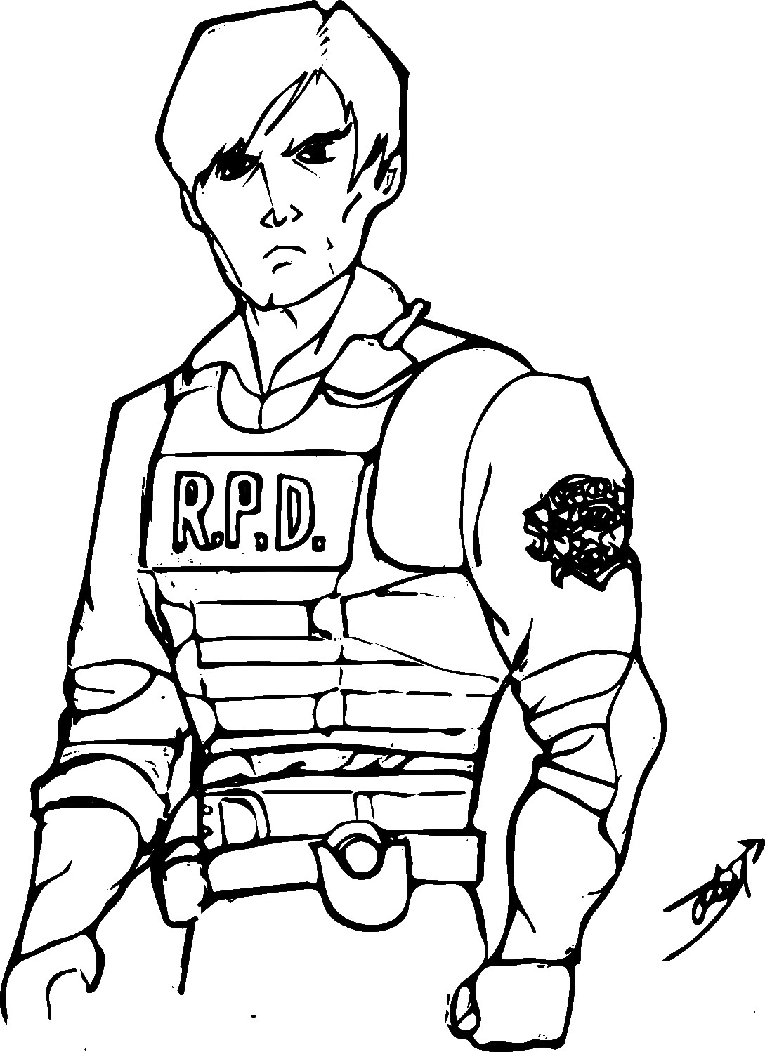 Artstation Leon S Kennedy