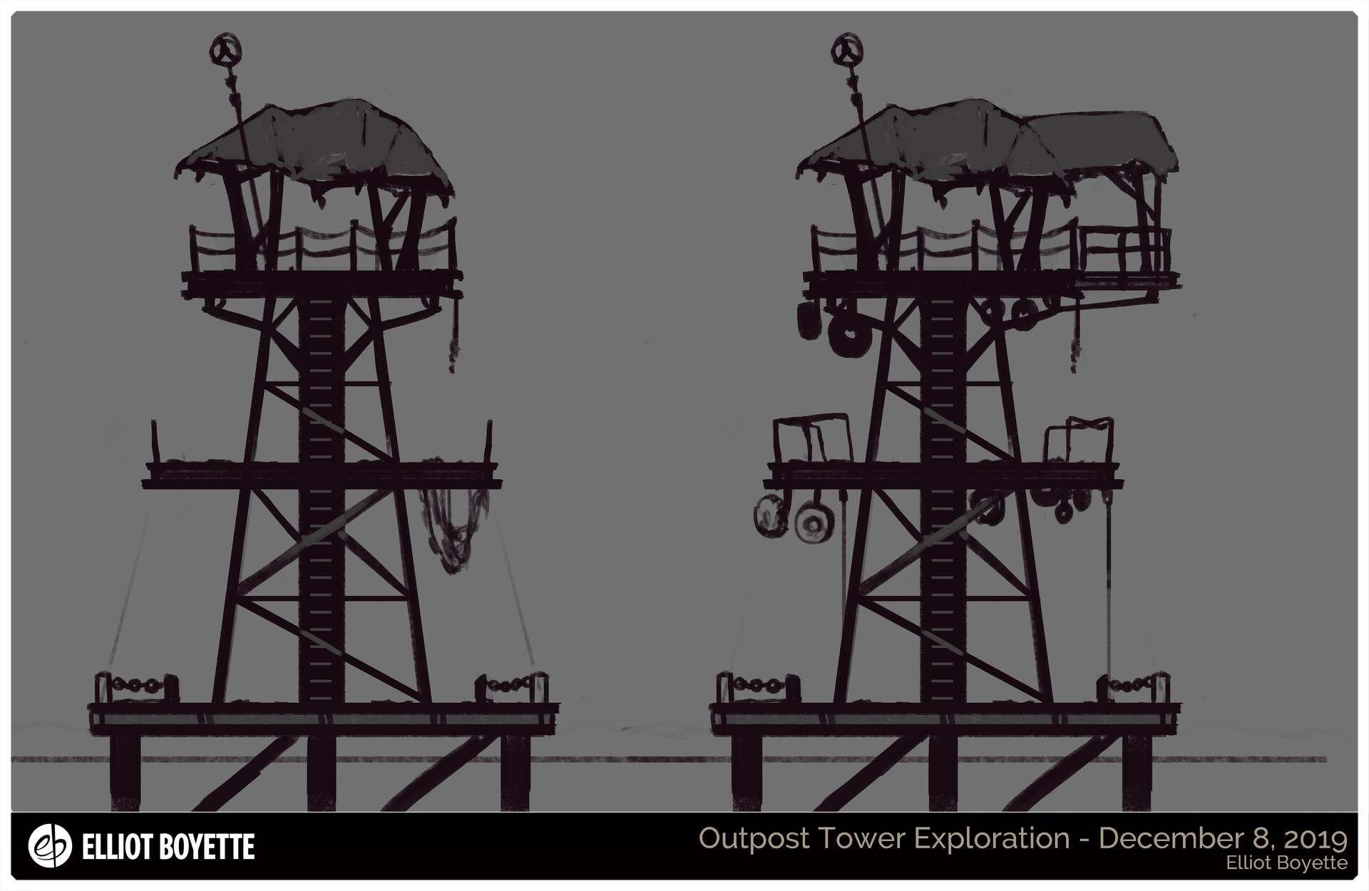 ArtStation - Flooded City Environment [Mad Max]