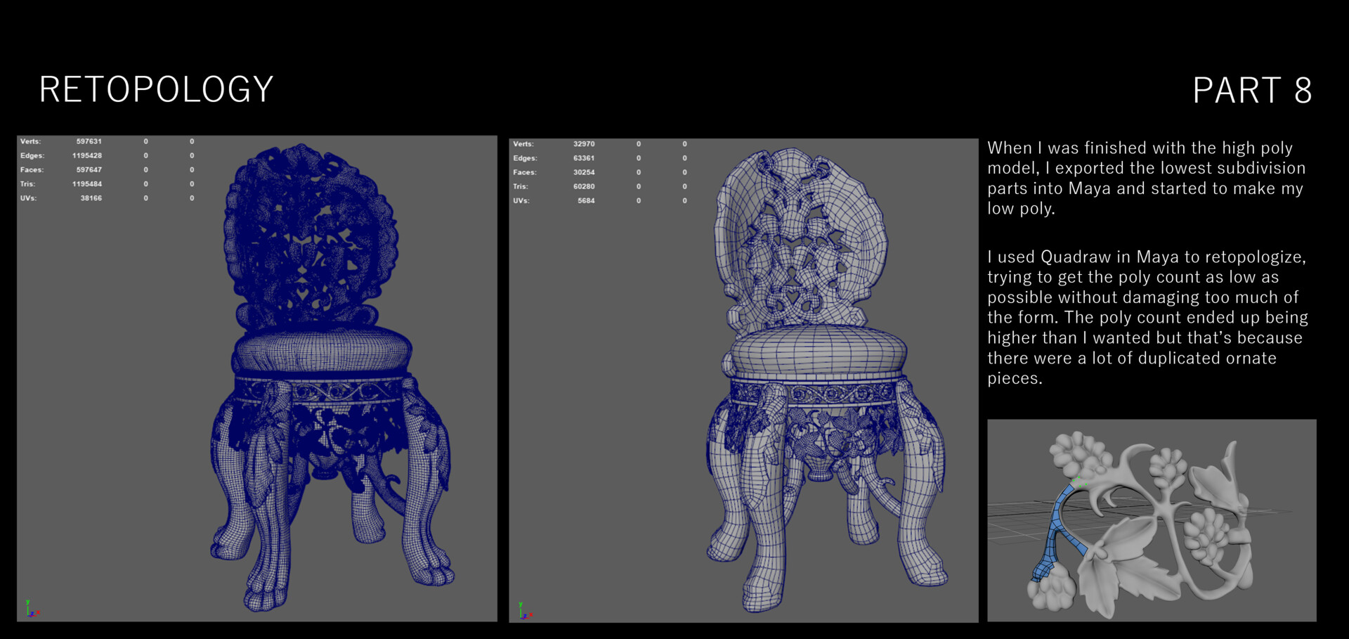 Nick Levene - Ornate Chair