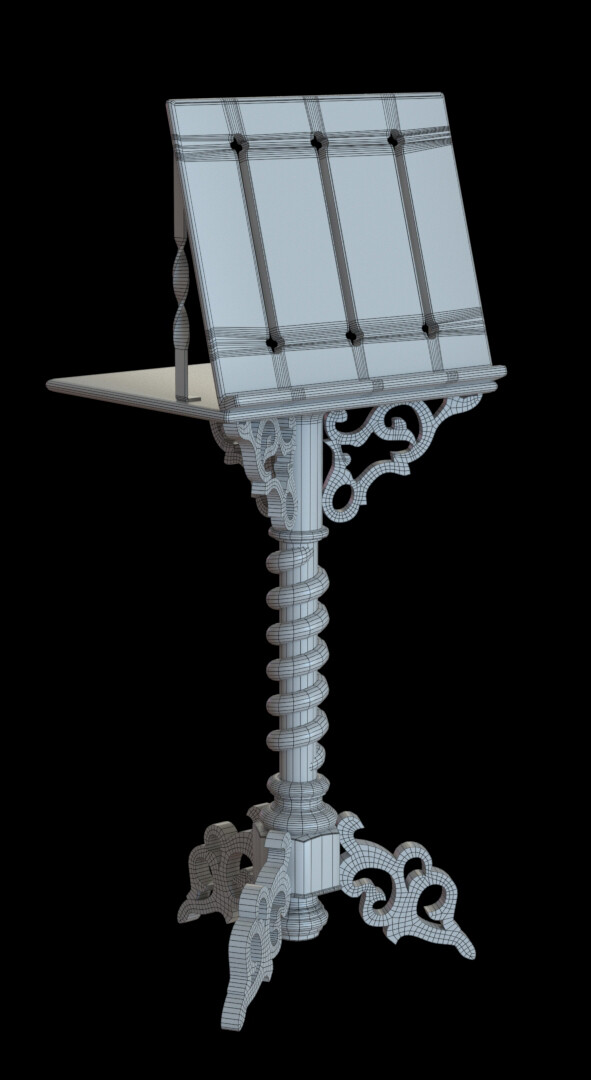 Chris Hott - Props Work: Lectern