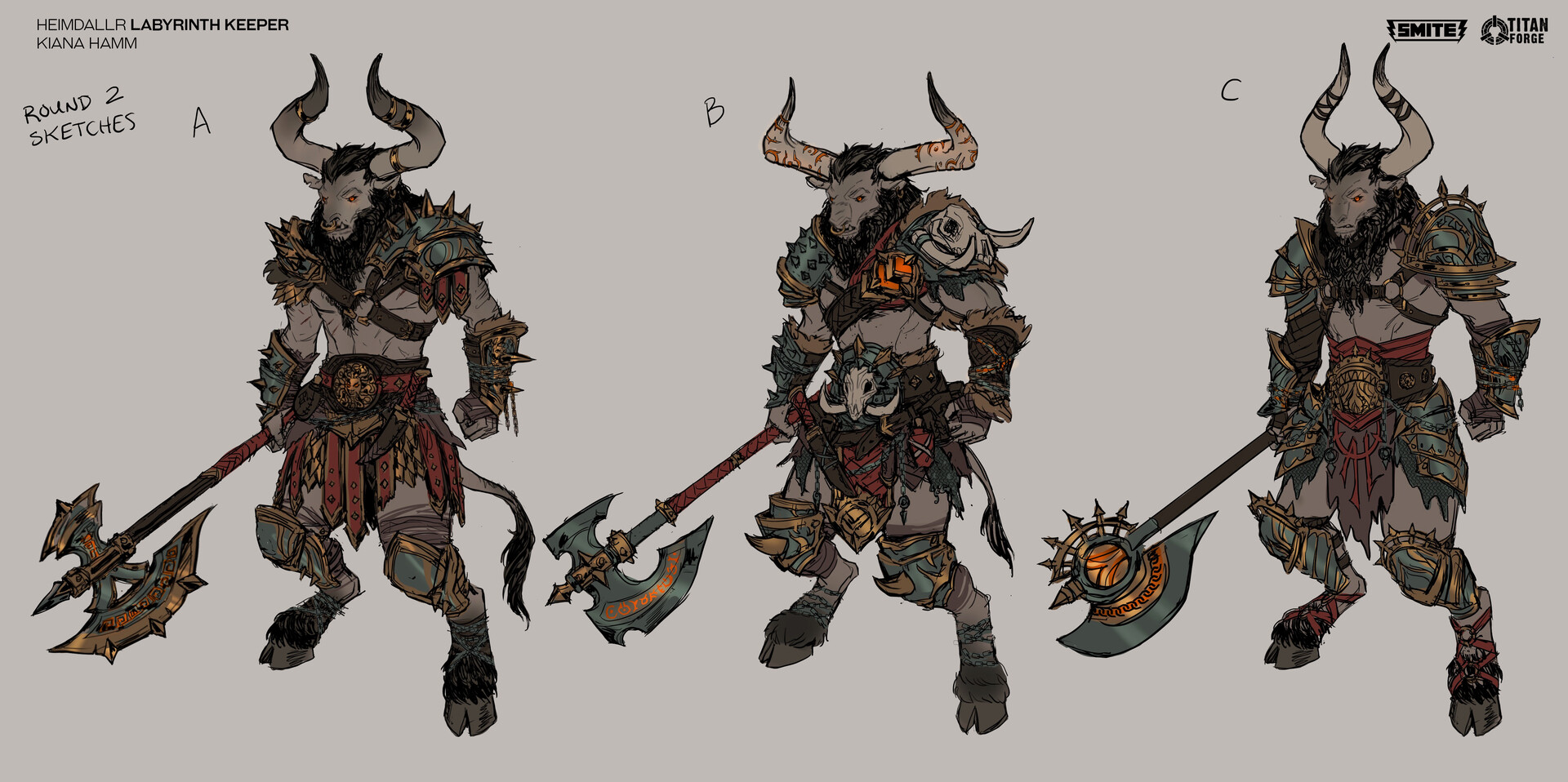 Kiana Hamm - Labyrinth Keeper Heimdallr