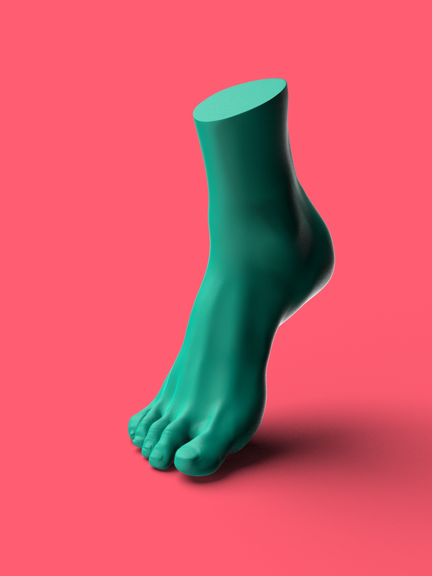 ArtStation - Foot practice 20-7-2020
