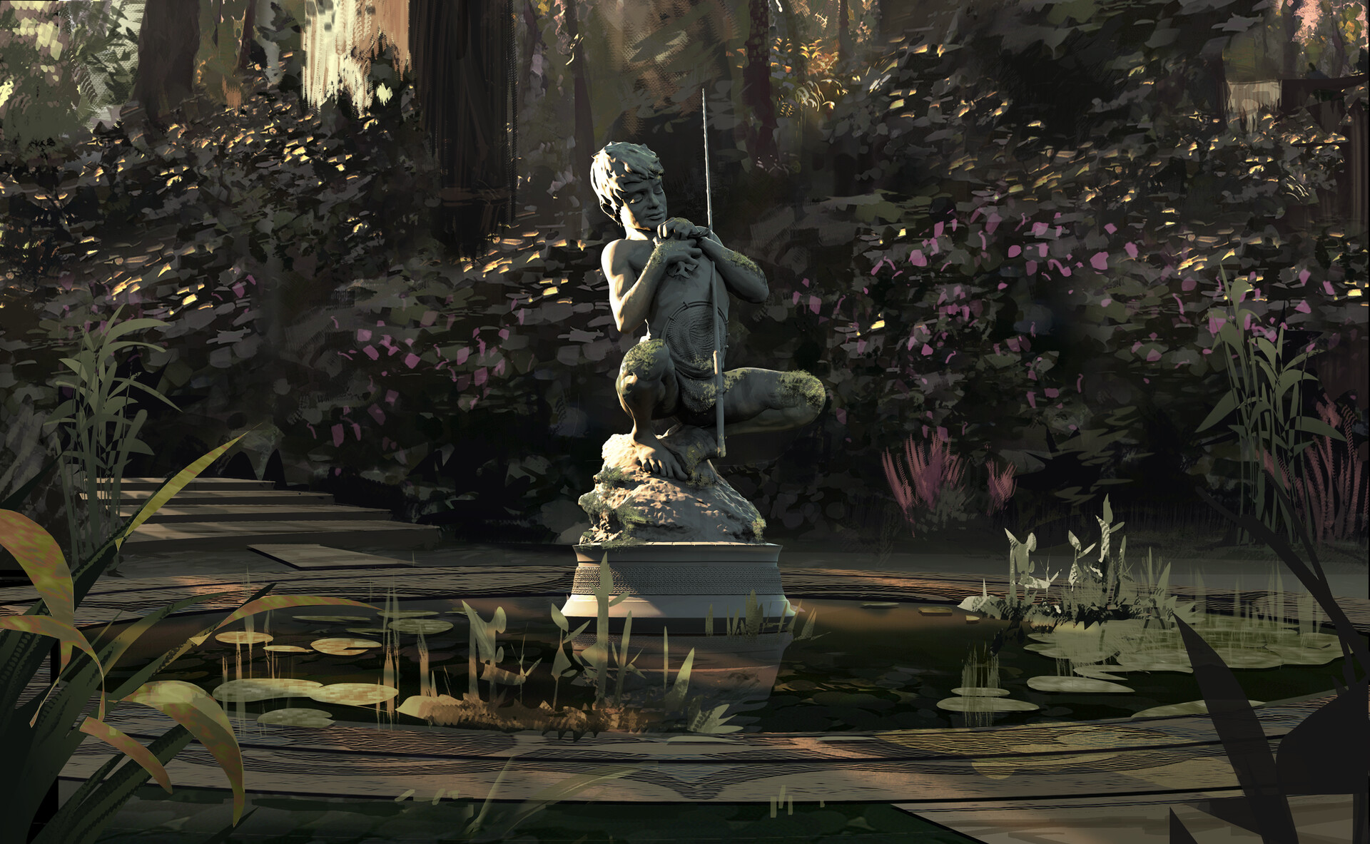 ArtStation - Forgotten Garden