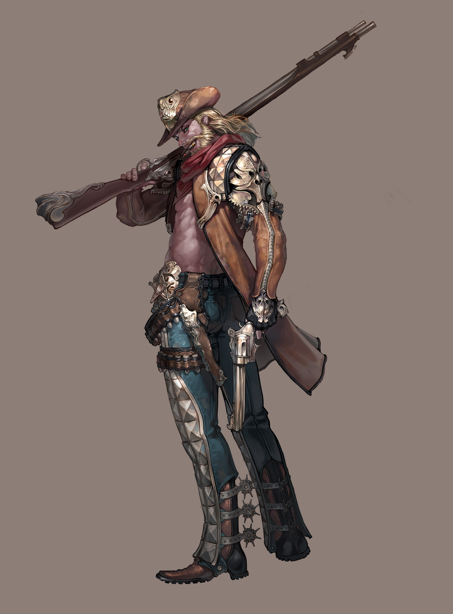 ArtStation - cowboy