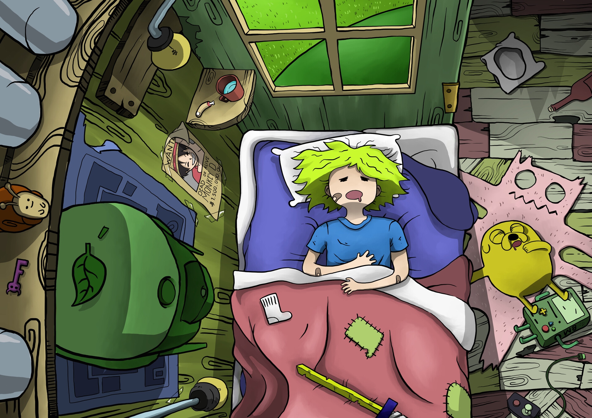 ArtStation - SLEEPING ADVENTURER