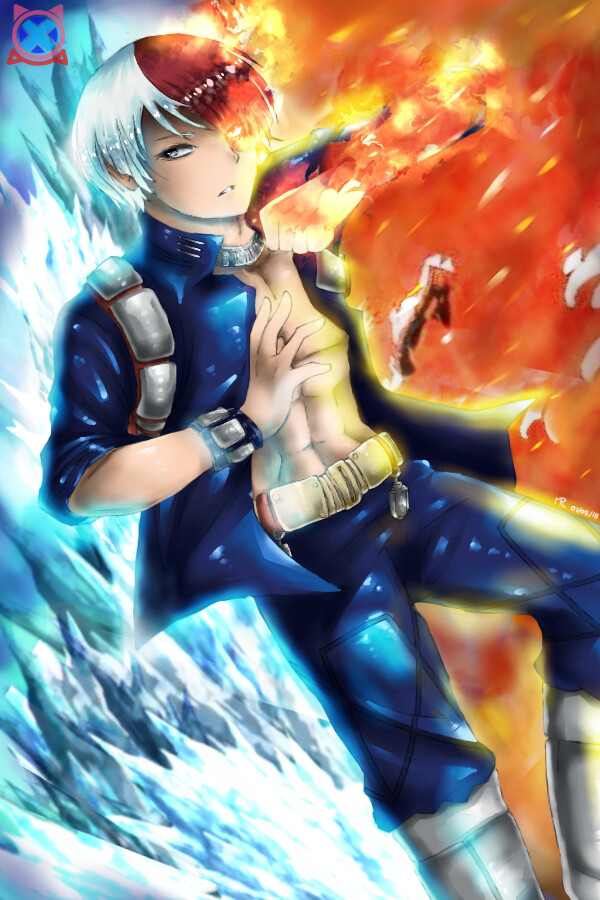 ArtStation - Todoroki Shoto (Boku no Hero Academia/ My Hero Academia)
