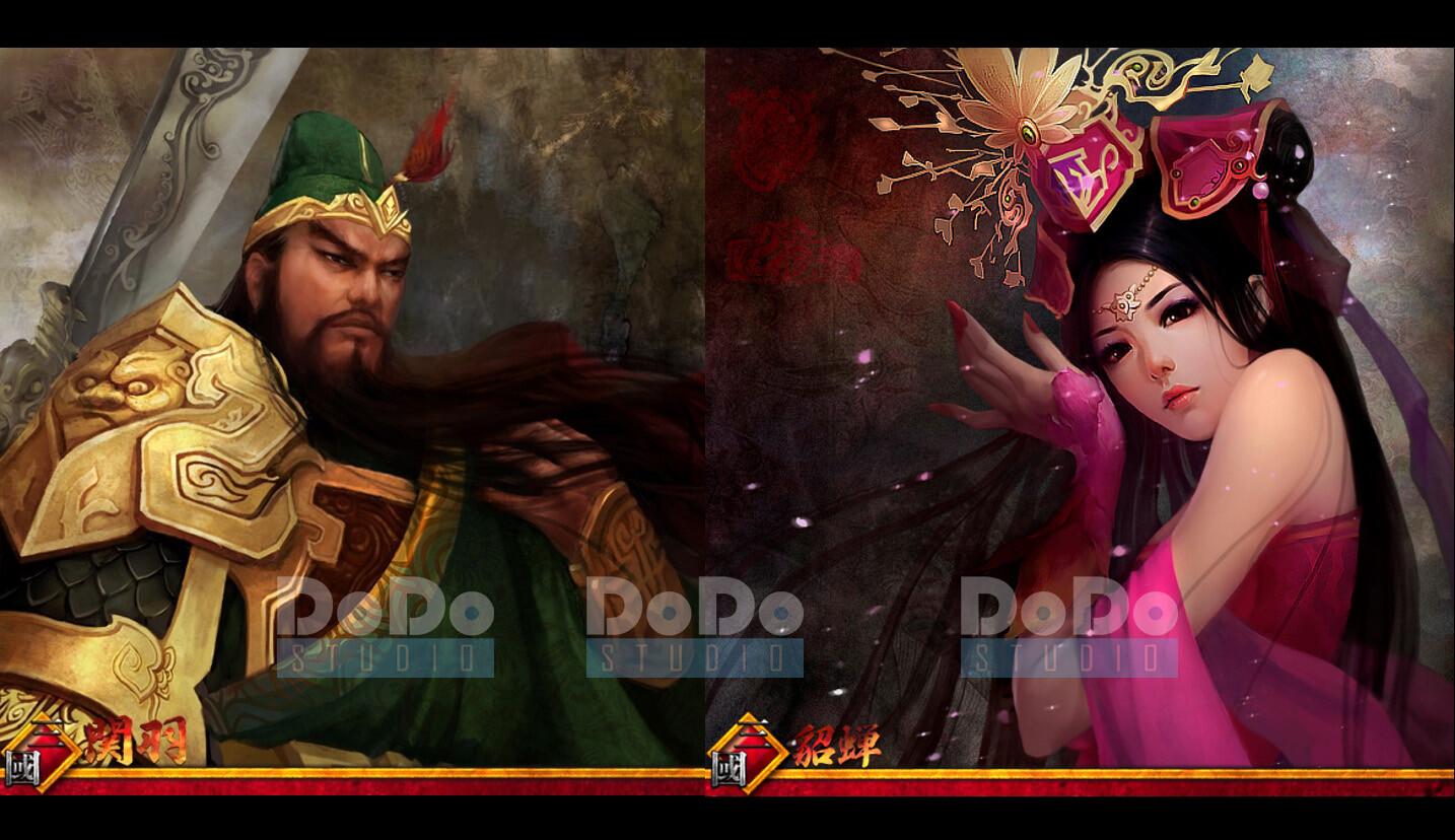 ArtStation - Illustration_Three Kingdoms Game