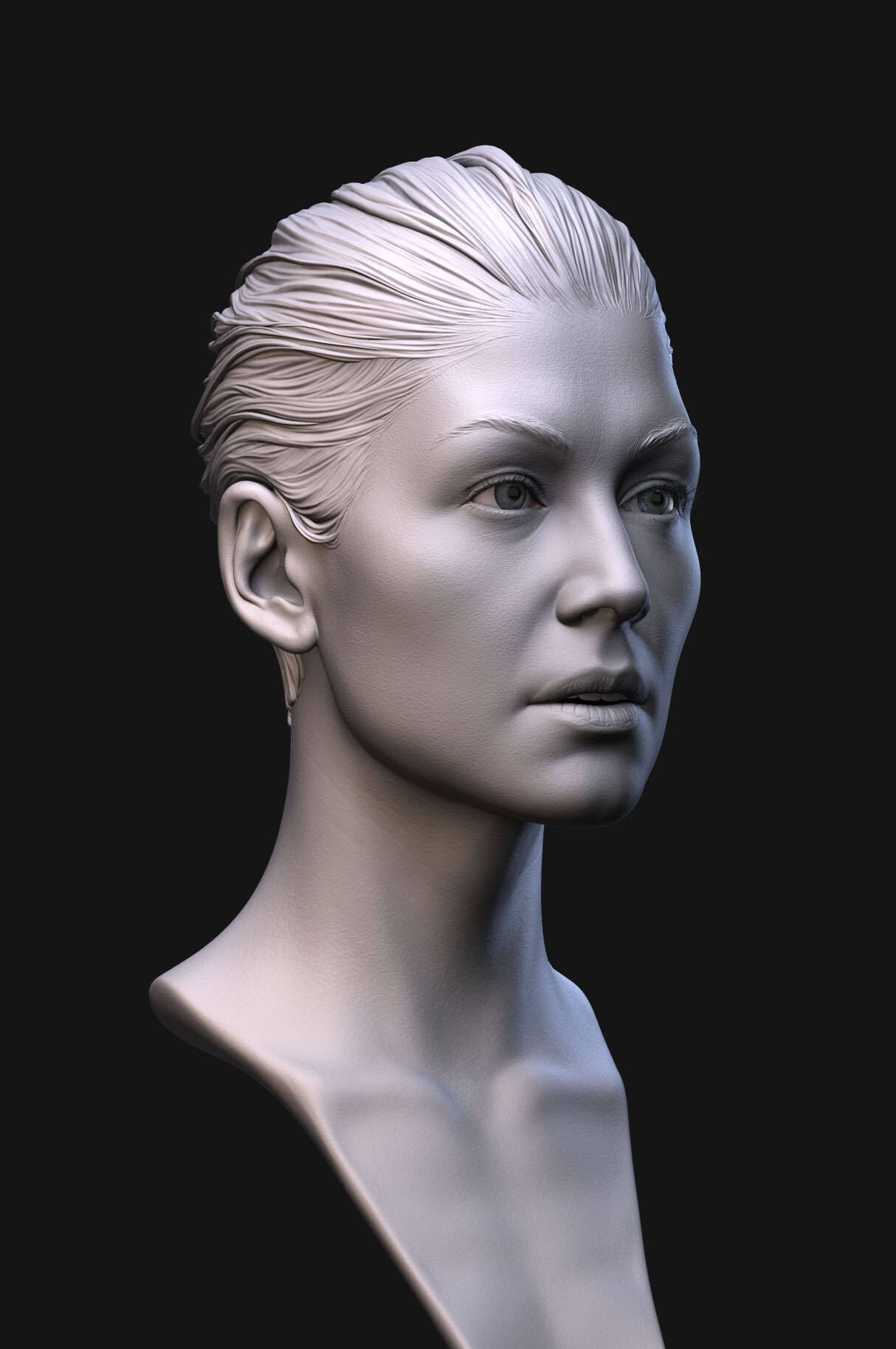 ArtStation - Female head