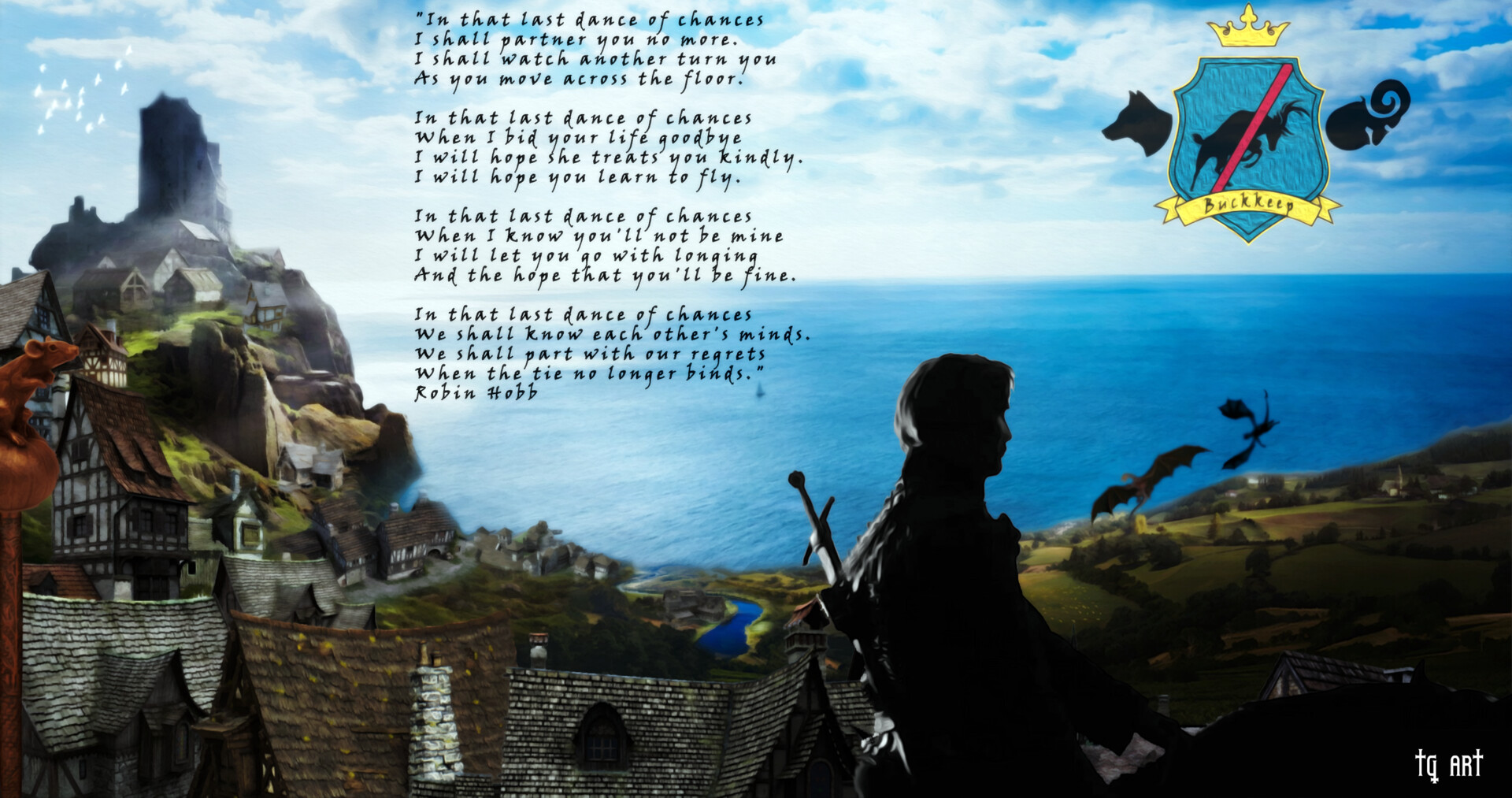 ArtStation - Buckkeep - Robin Hobb