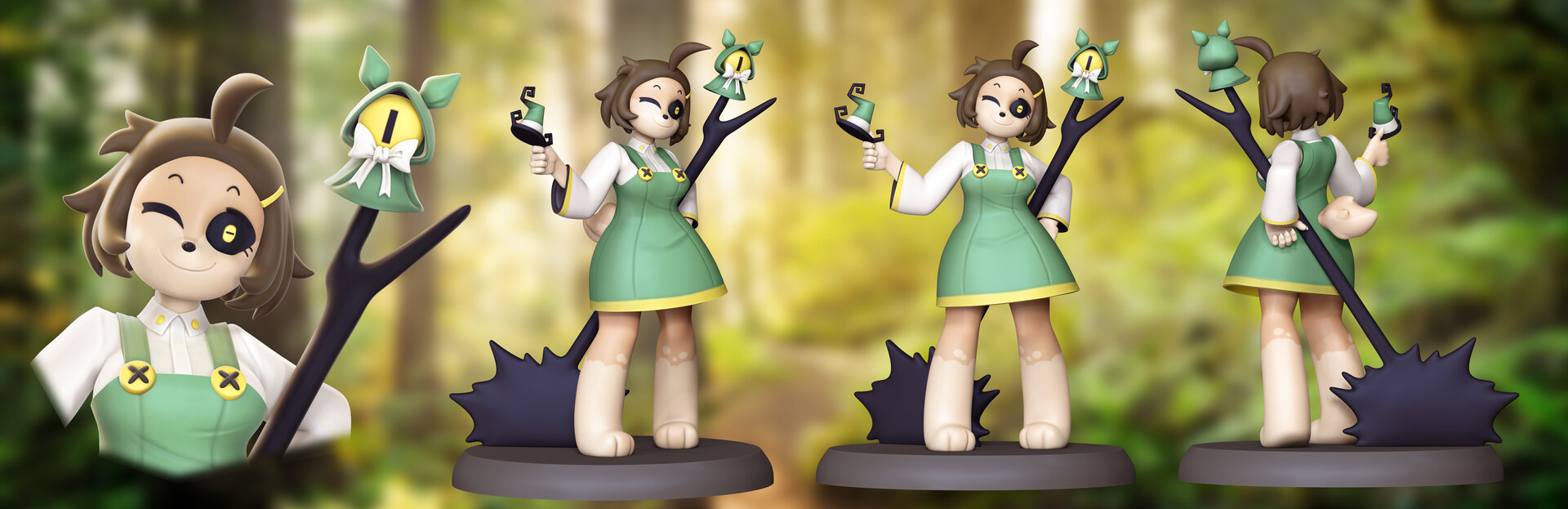 Azernx _ - Mimi~ 3D Character Commission