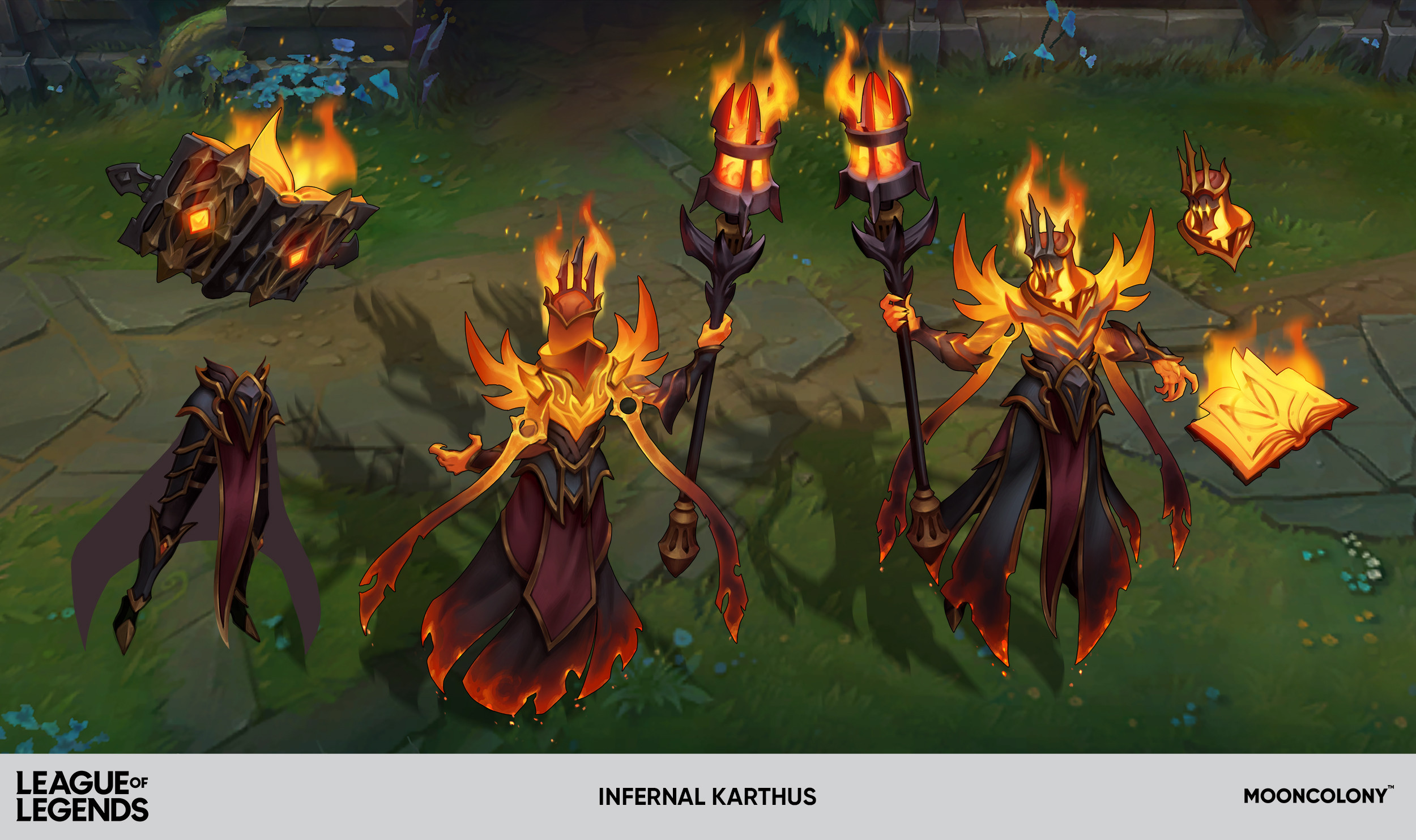 Mooncolony - League of Legends | Infernal Karthus
