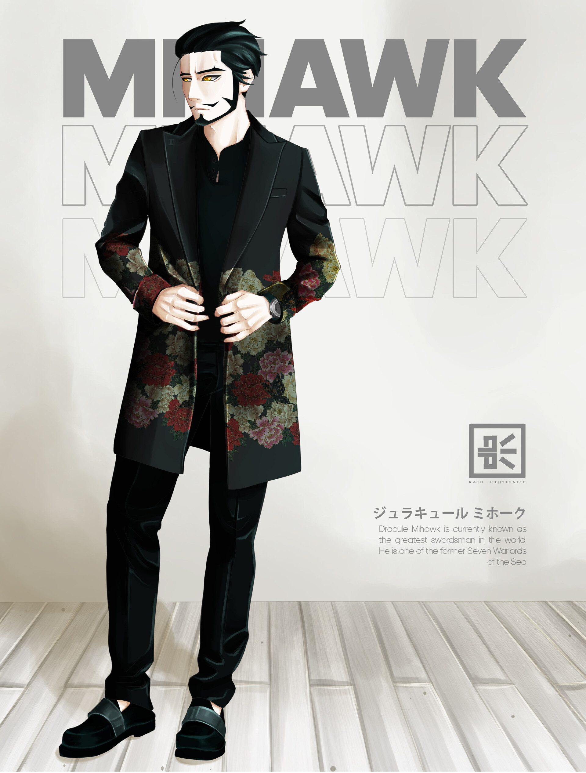ArtStation - Mihawk in fashion