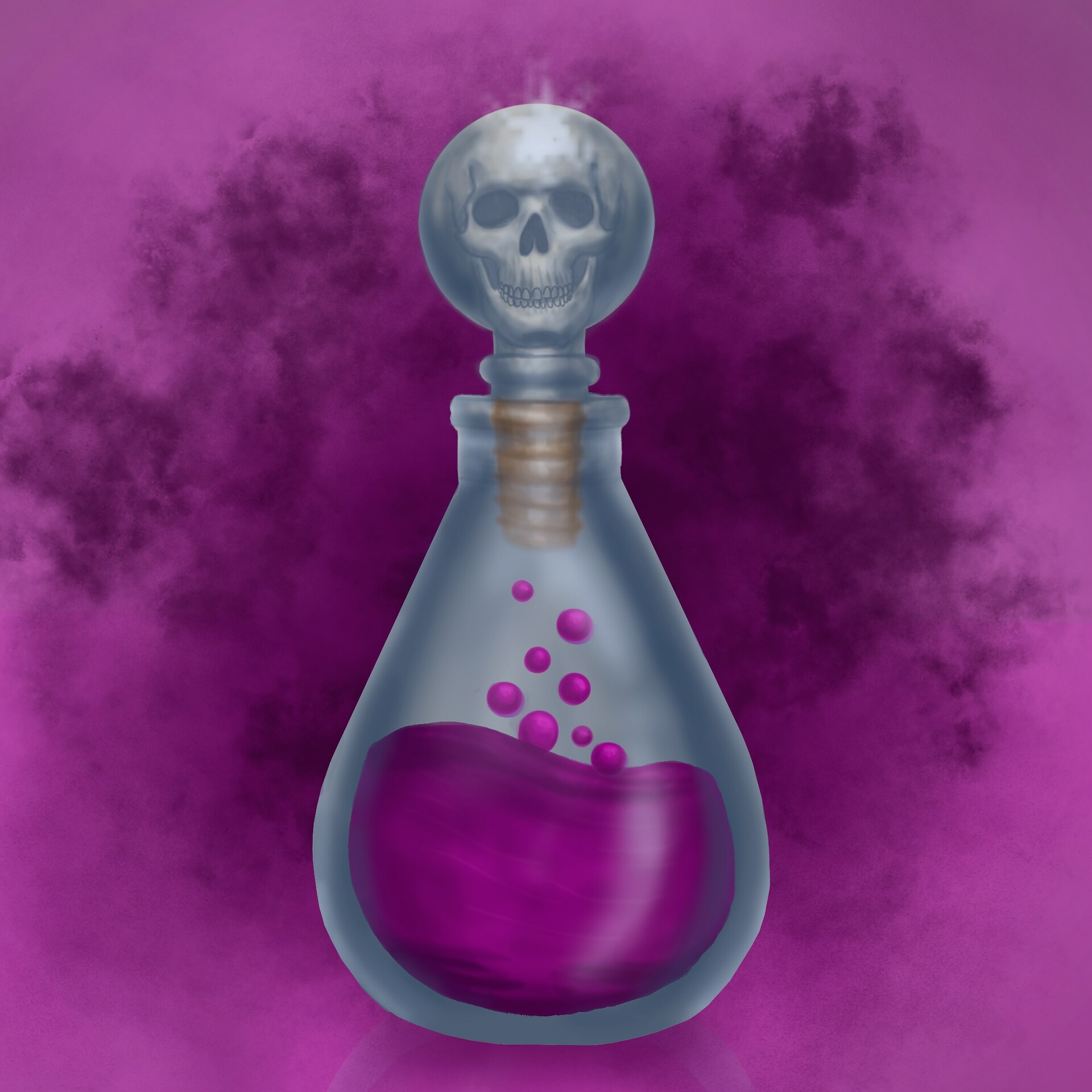 ArtStation - potion of evil