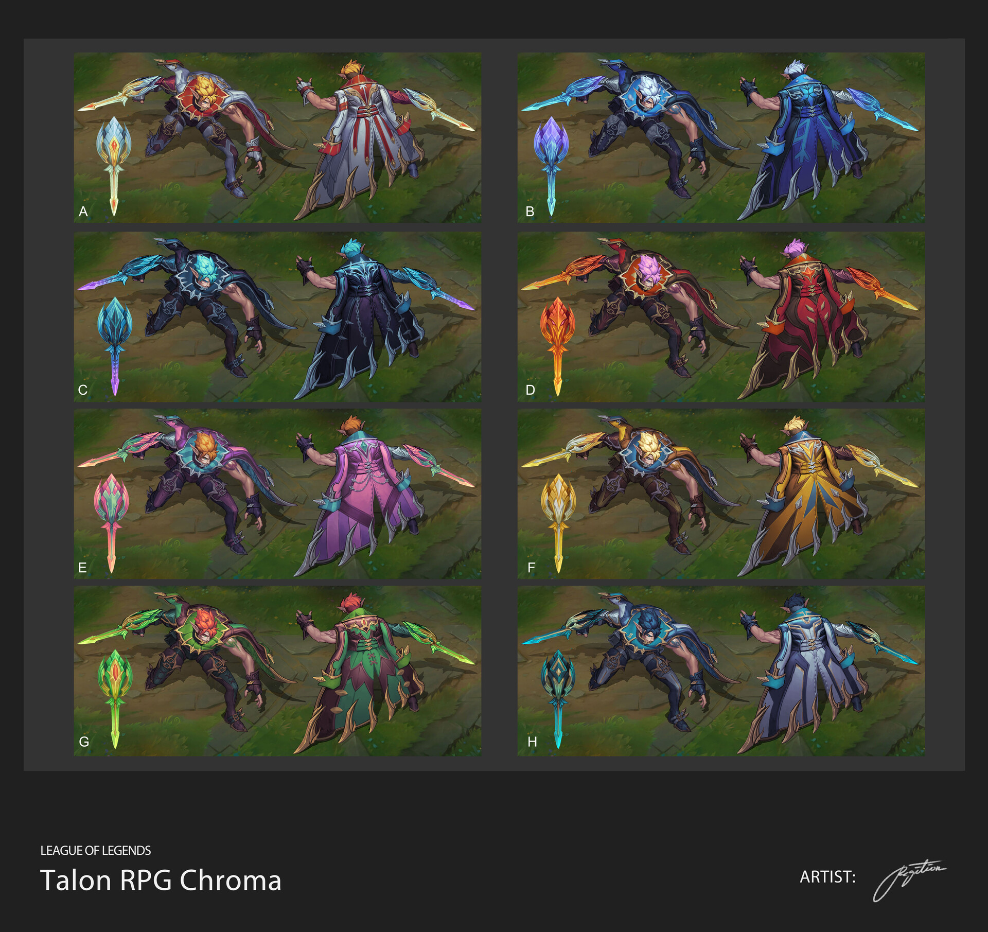 ArtStation - Talon-Blackwood Chroma Design