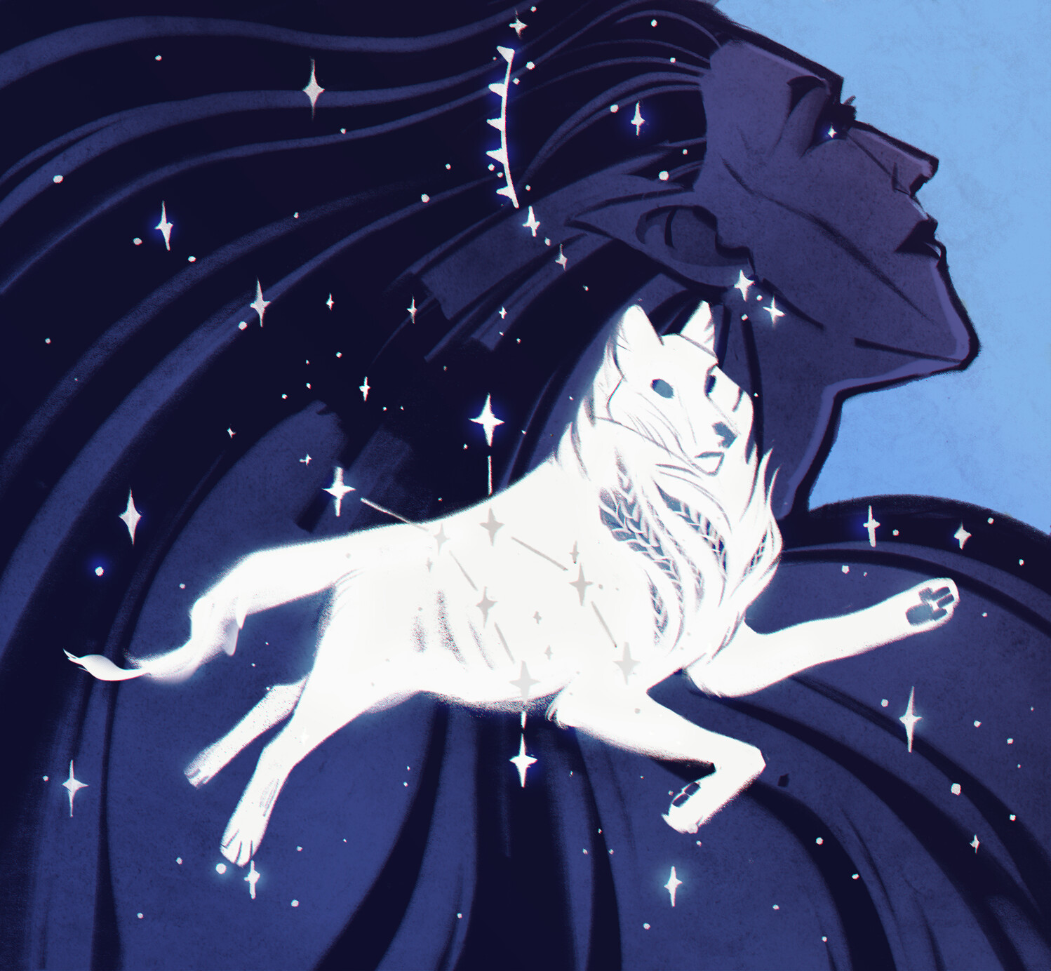 ArtStation - Varda's wolf