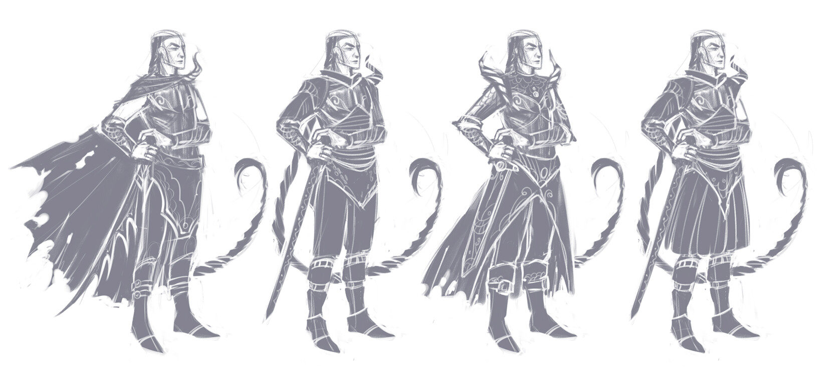 Anna Lynx - Dragonman concept