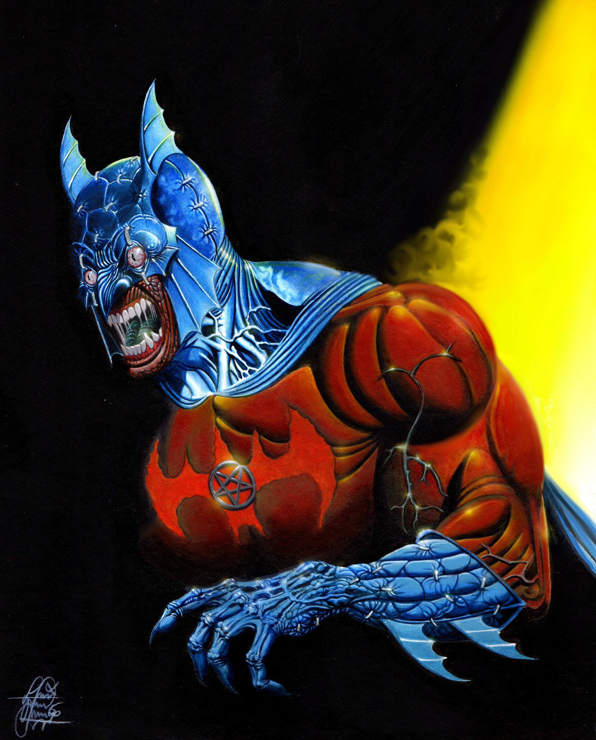 ArtStation - hellbat rising