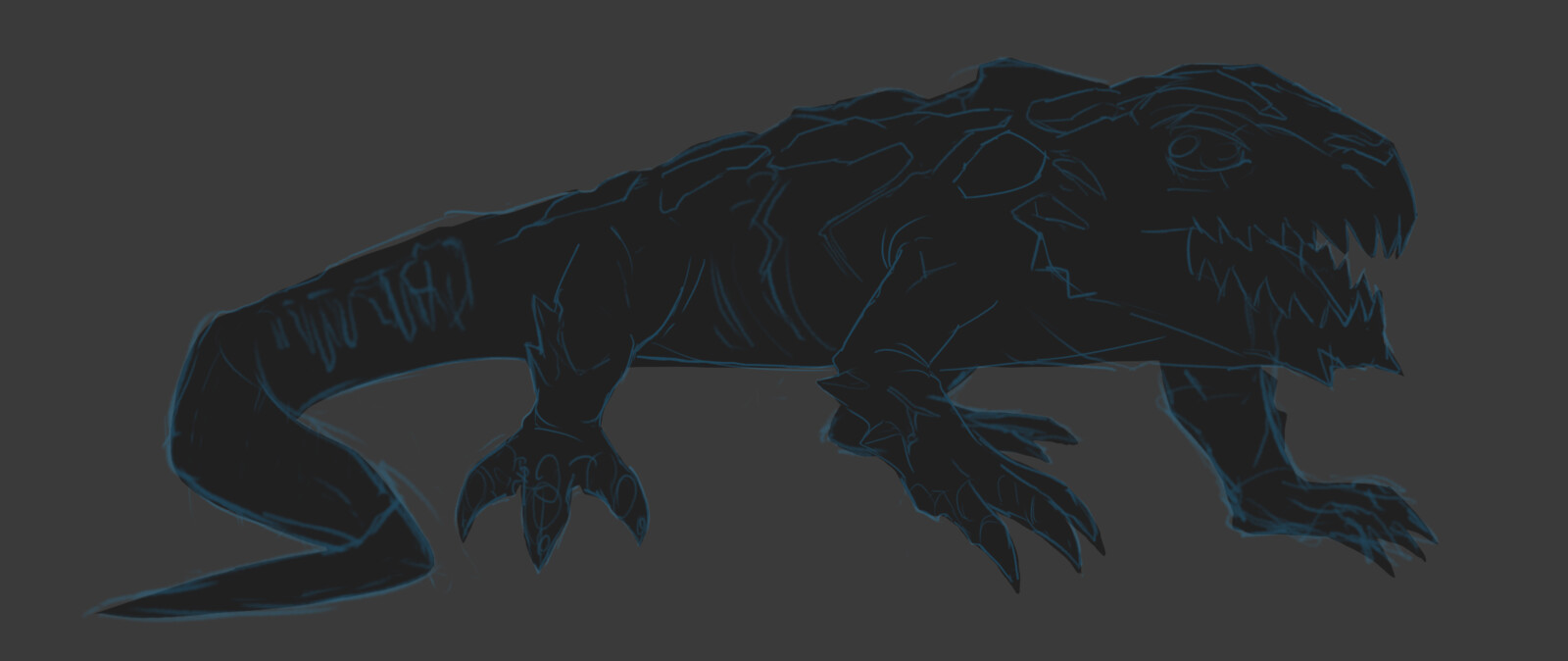 jr-artworks - Elemental Echoes - Fire Salamander Elemental