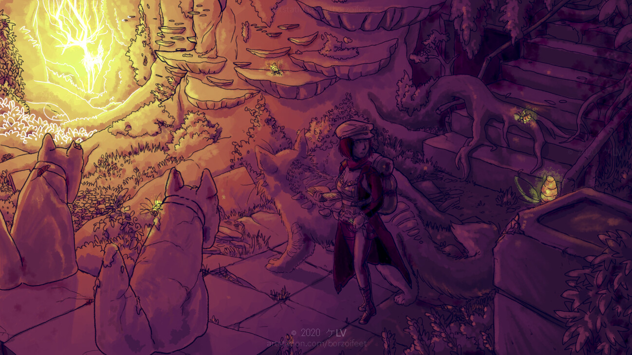 ArtStation - Hey I Think You are Looking in the Wrong Direction