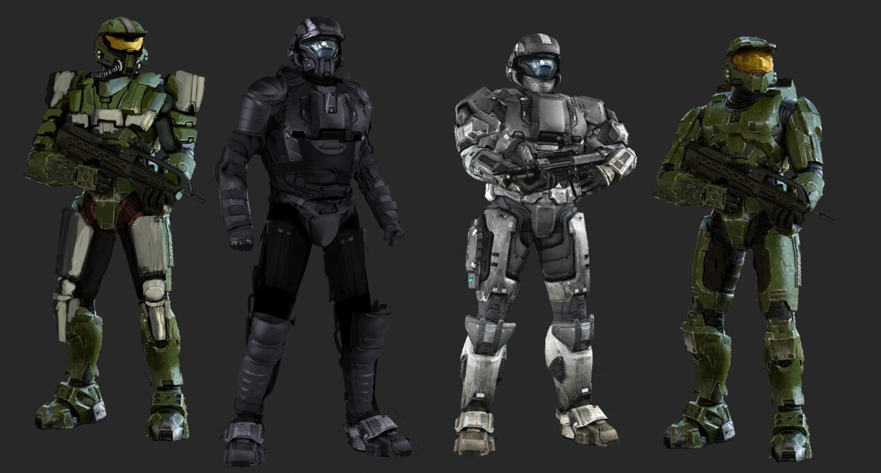 Cora-Christensen Ross - Crusaders of the future-Halo Fan Redesigns.