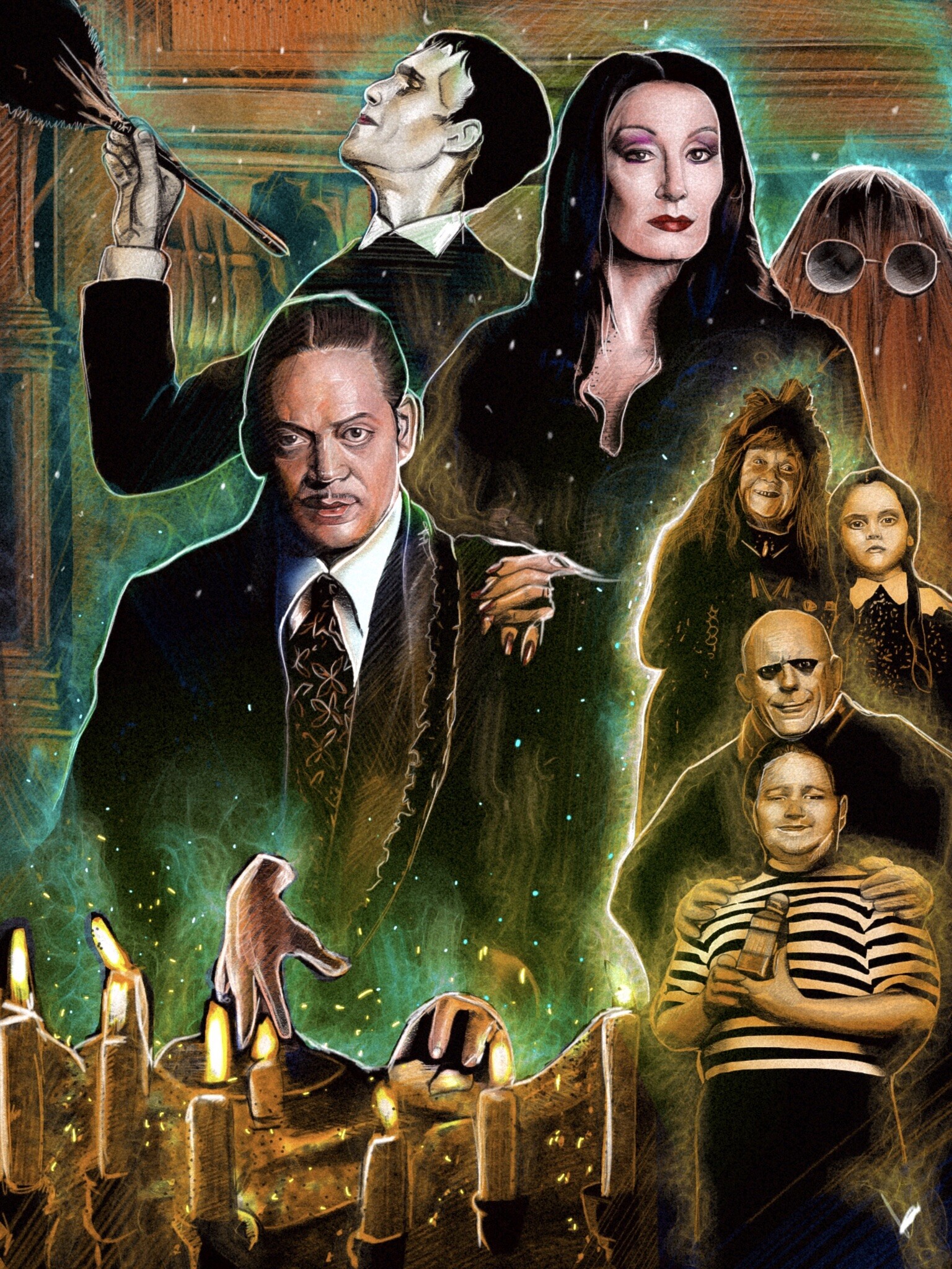 ArtStation - Addams Family