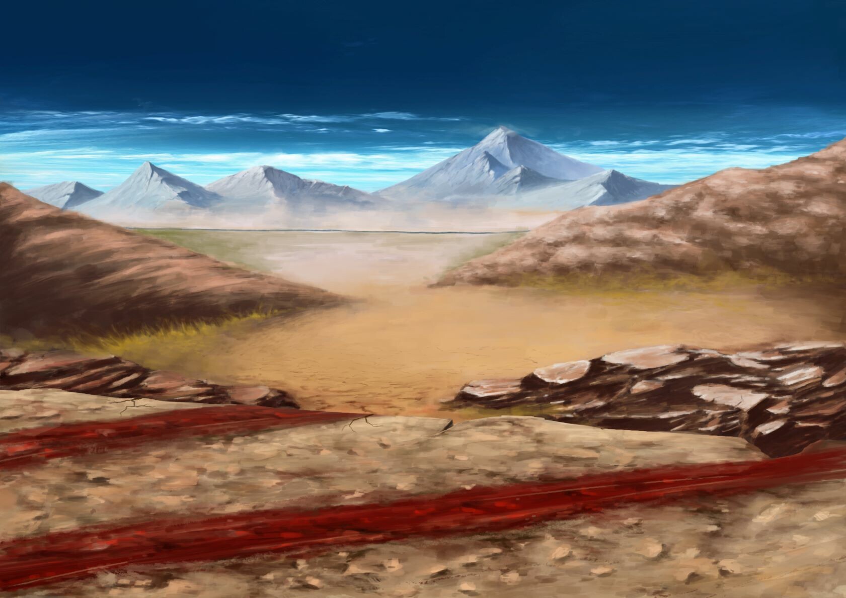 ArtStation - Background anime