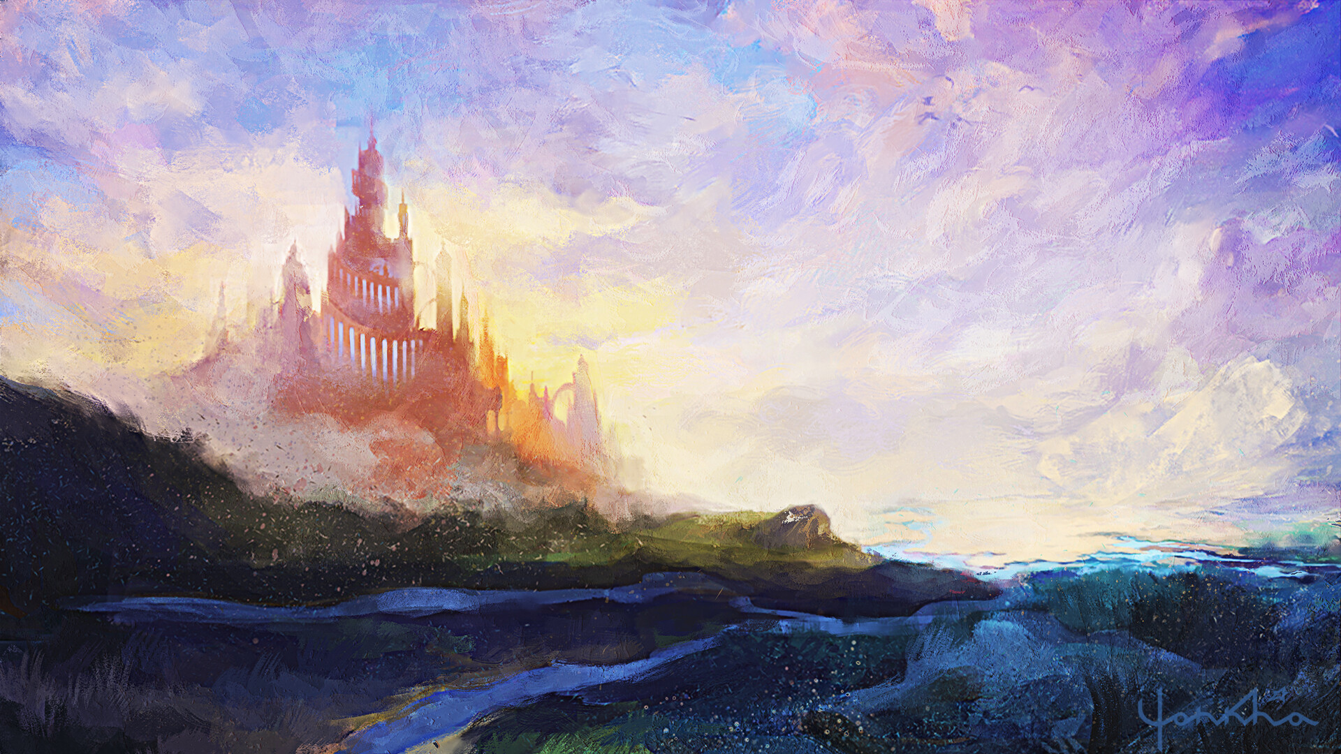 ArtStation - Air castle