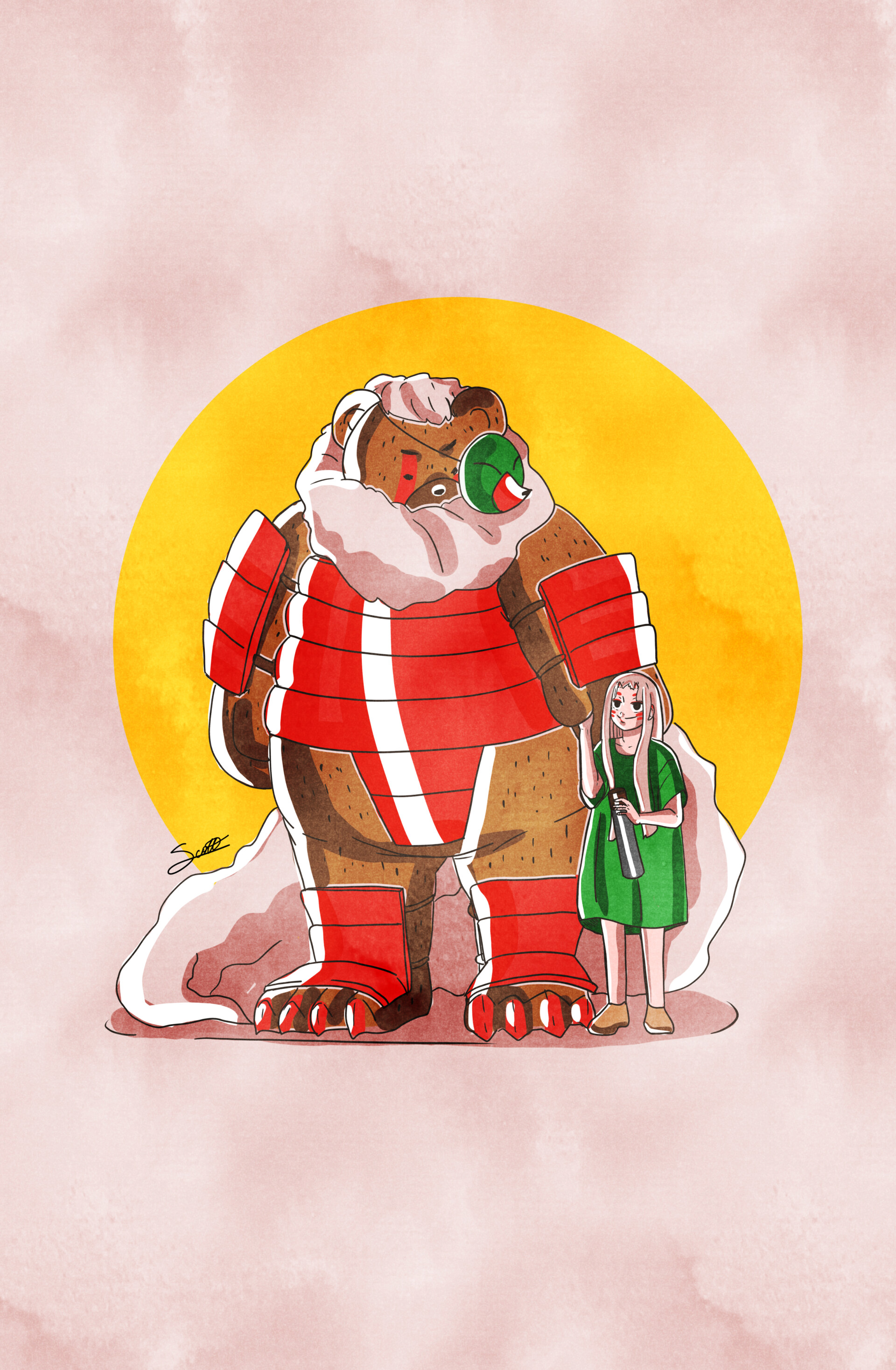 ArtStation - The Guardian Bear - 01